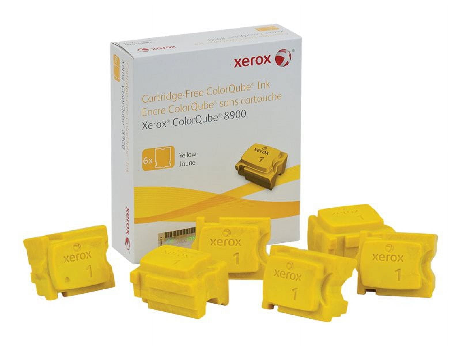 Xerox ColorQube 8900 - 6 - yellow - solid - for ColorQube 8900, 8900/XM ...