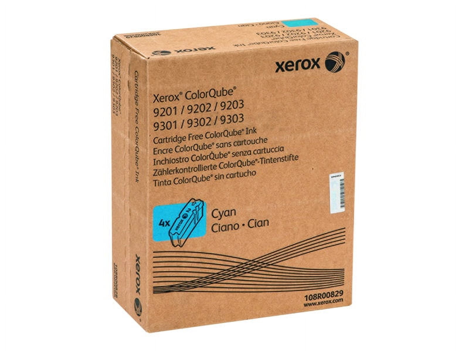Xerox ColorQube 9201/9202/9203 - 4 - cyan - solid - for ColorQube 9201 ...