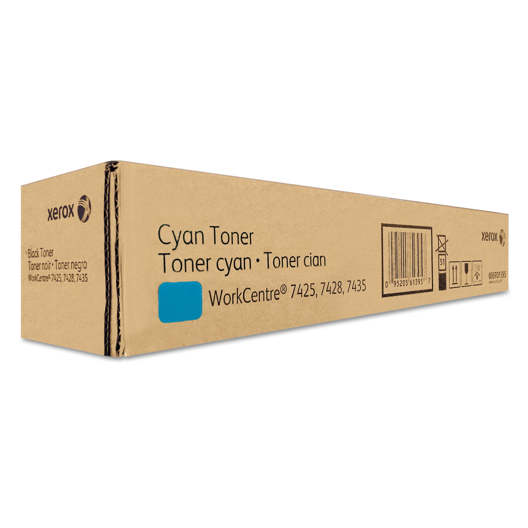 Xerox Cyan Toner Cartridge (15,000 Yield), 006R01398 - Walmart.com