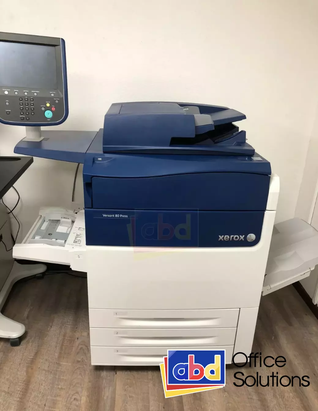 Pre-Owned Xerox Versant 80 Press with Bypass Tray Offset Catch Tray ...