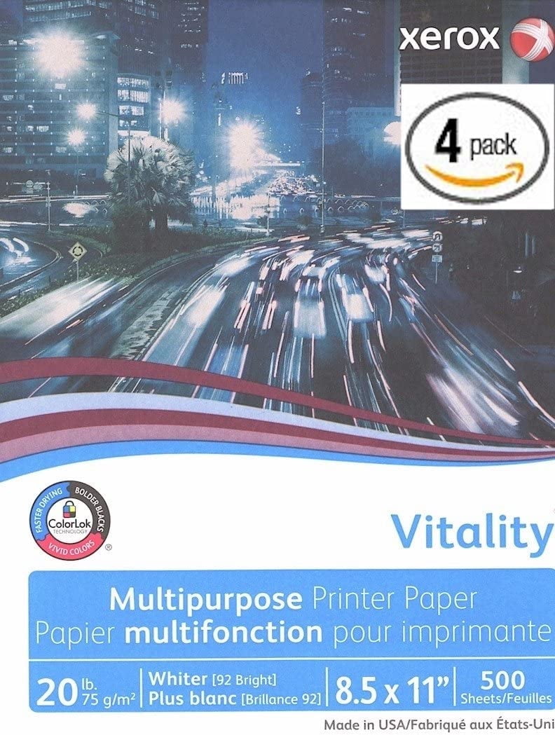 Xerox Vitality Business 4200 Multipurpose Copy Laserkjet Printer Paper ...