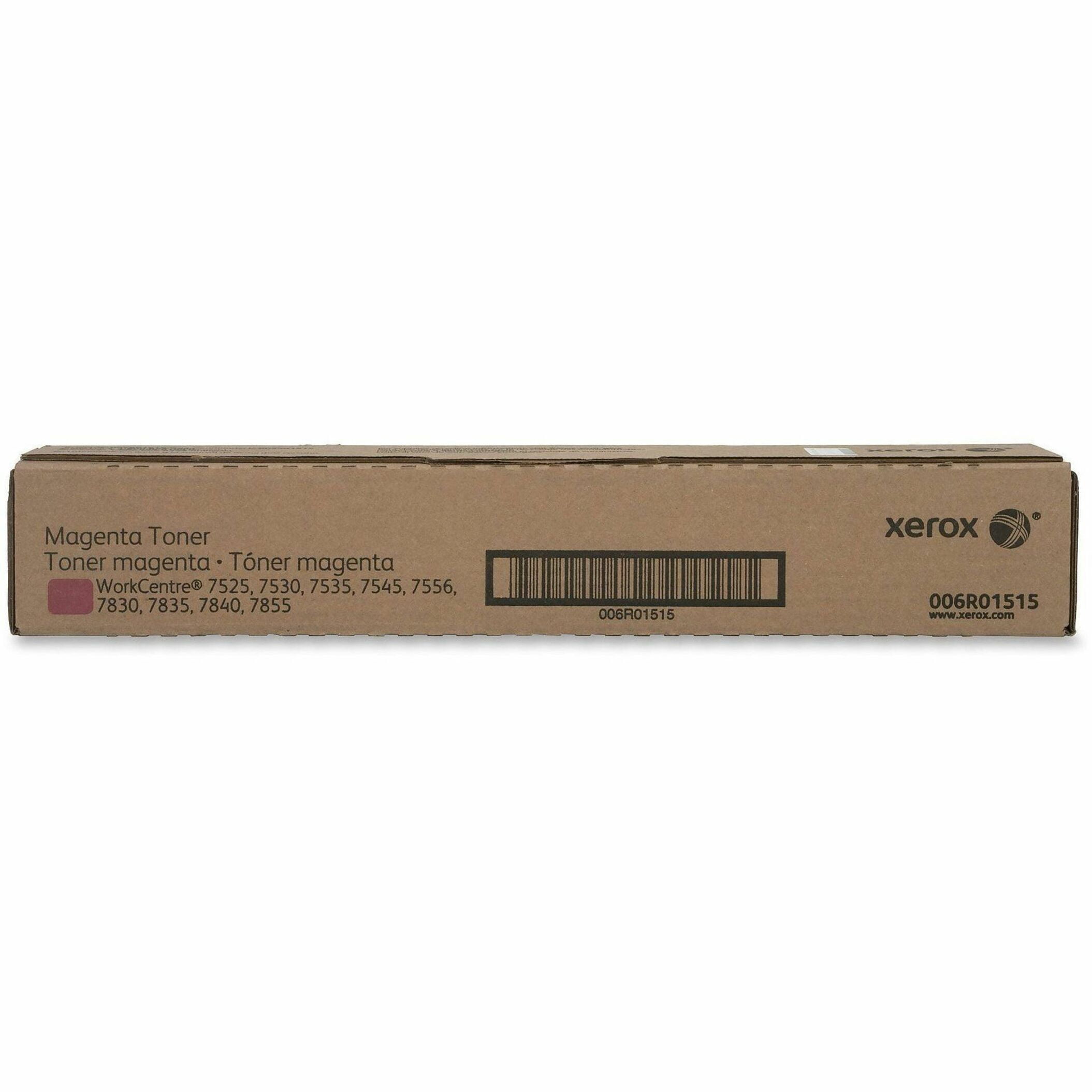 Xerox Magenta Laser Printer Toner Cartridge, 15,000 Pages, Easy Install ...