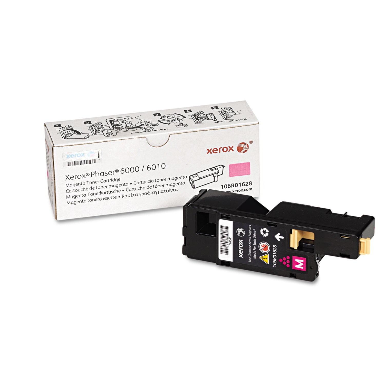 Xerox, XER106R01628, 106R01627/28/29/30 Toner Cartridges, 1 Each ...