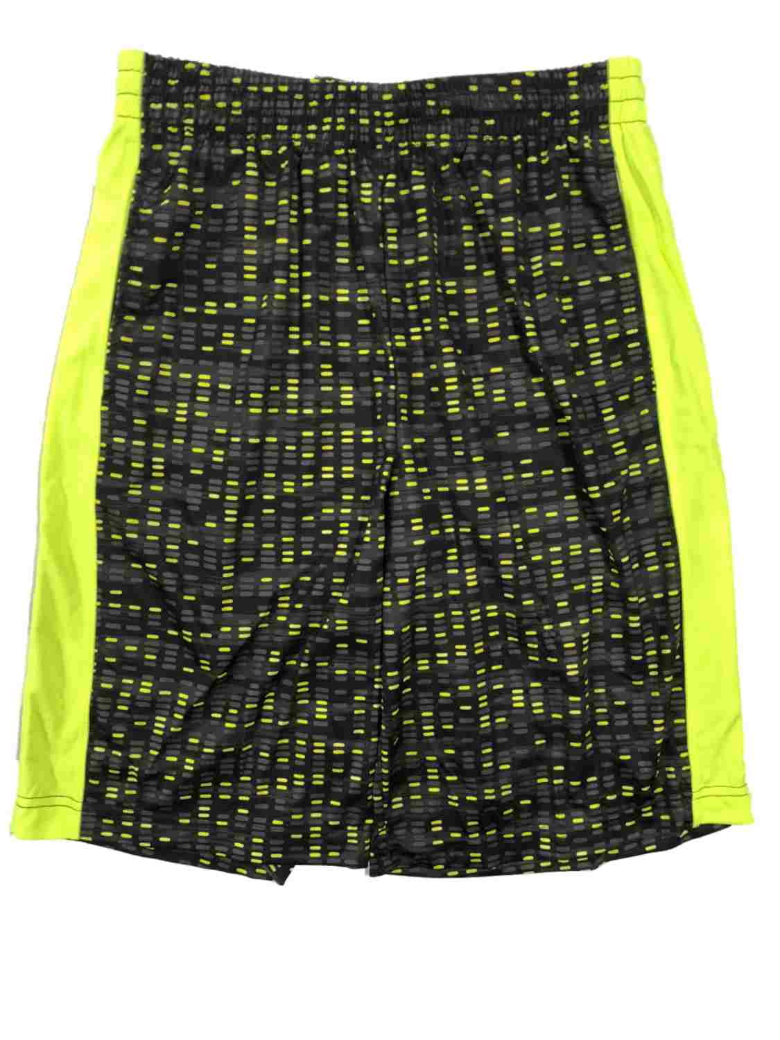 Xersion Boys Black & Yellow Speckle Athletic Basketball Shorts XXS (4-5 ...