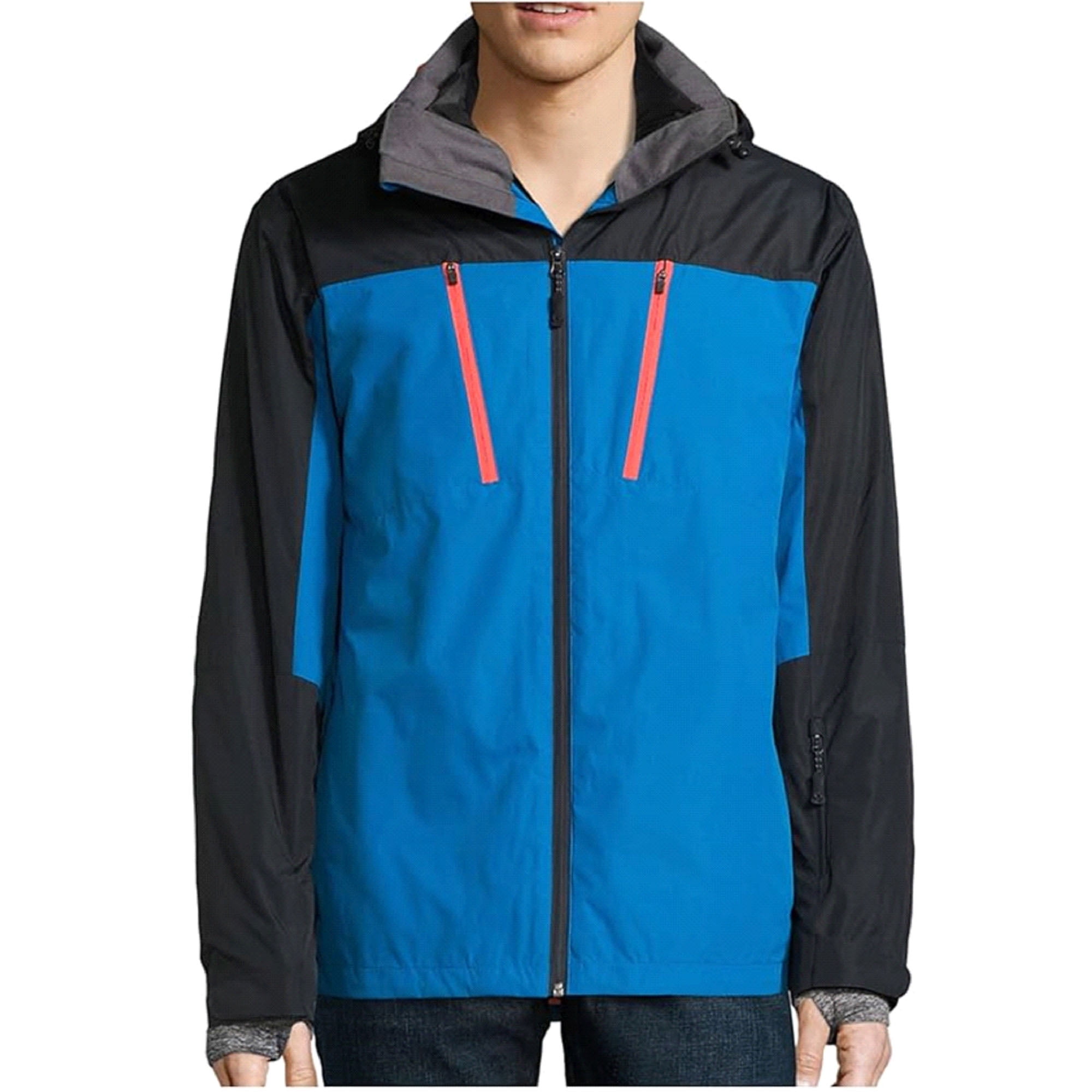 Xersion Men's 3 in 1 Blue/Black Ski Jacket (Small) - Walmart.com