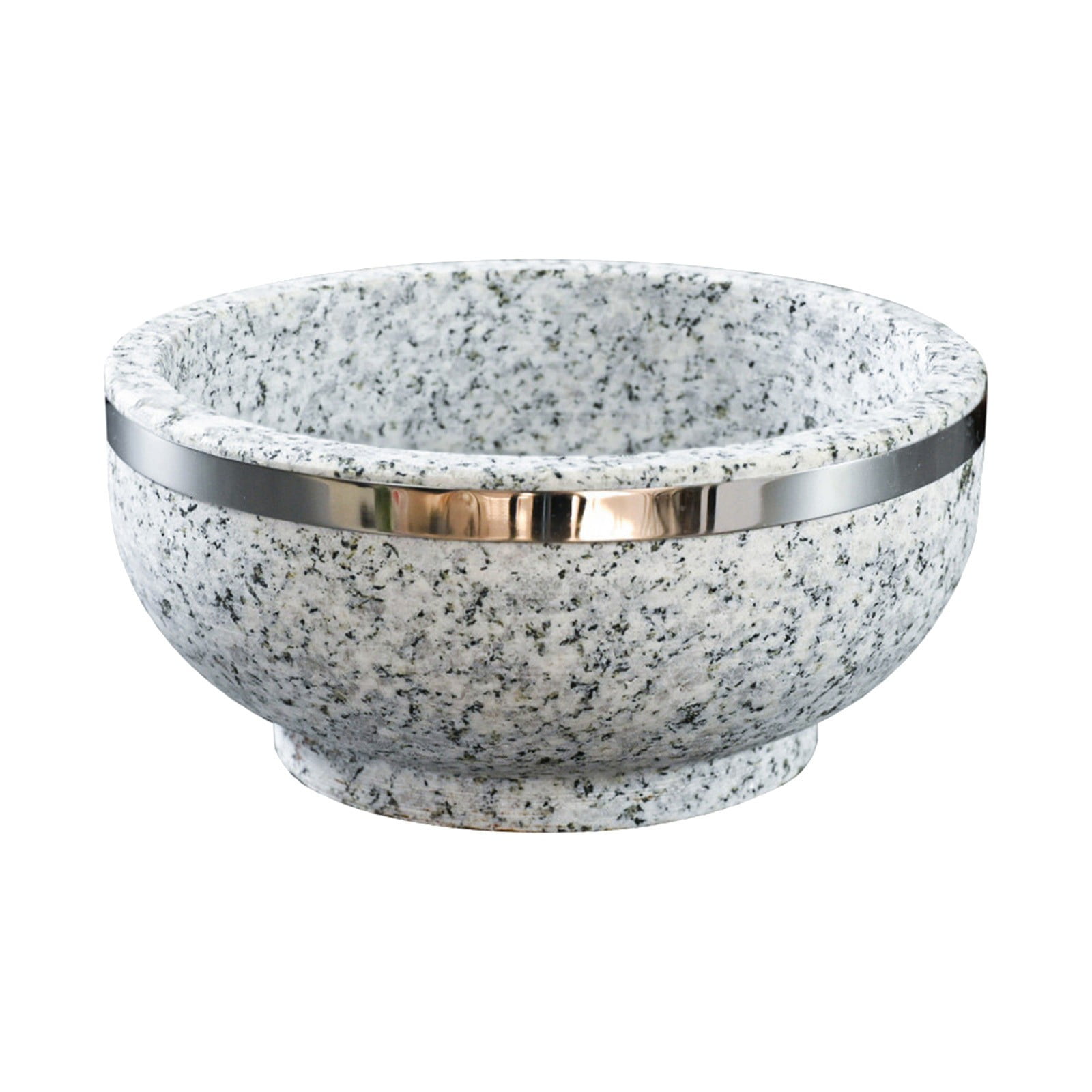 Xetio Natural Stone Bowl 36oz, Dolsot Bibimbap Bowl, Granite Stone Bowl ...