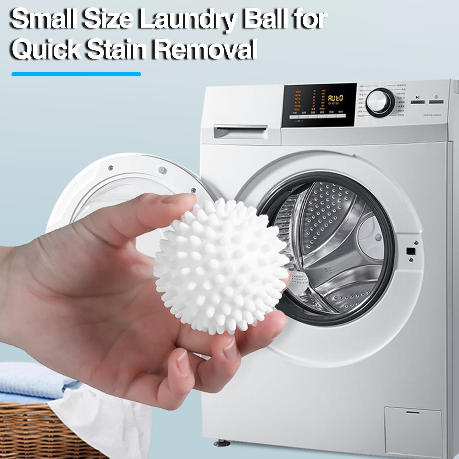 Xeyise 1/2/4Pcs Anti-Winding Laundry Balls Prevent Tangled Clothes Eco ...
