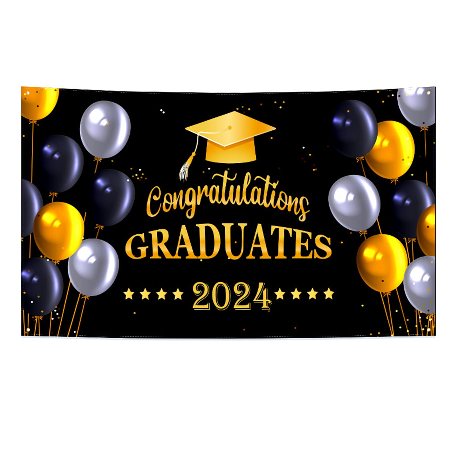Xeyise 2024 Happy Graduation Banner Backdrop Graduation Season ...
