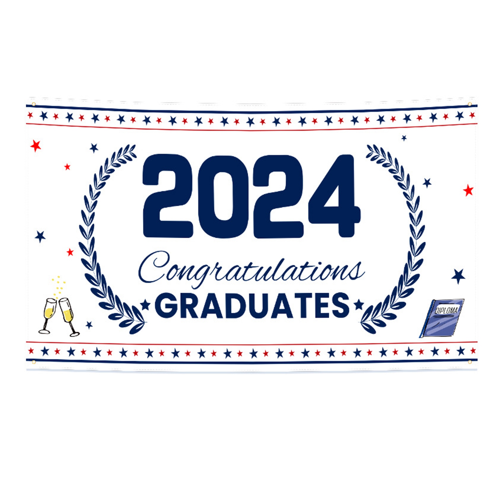 Xeyise 2024 Happy Graduation Banner Congratulation Graduates Letter ...
