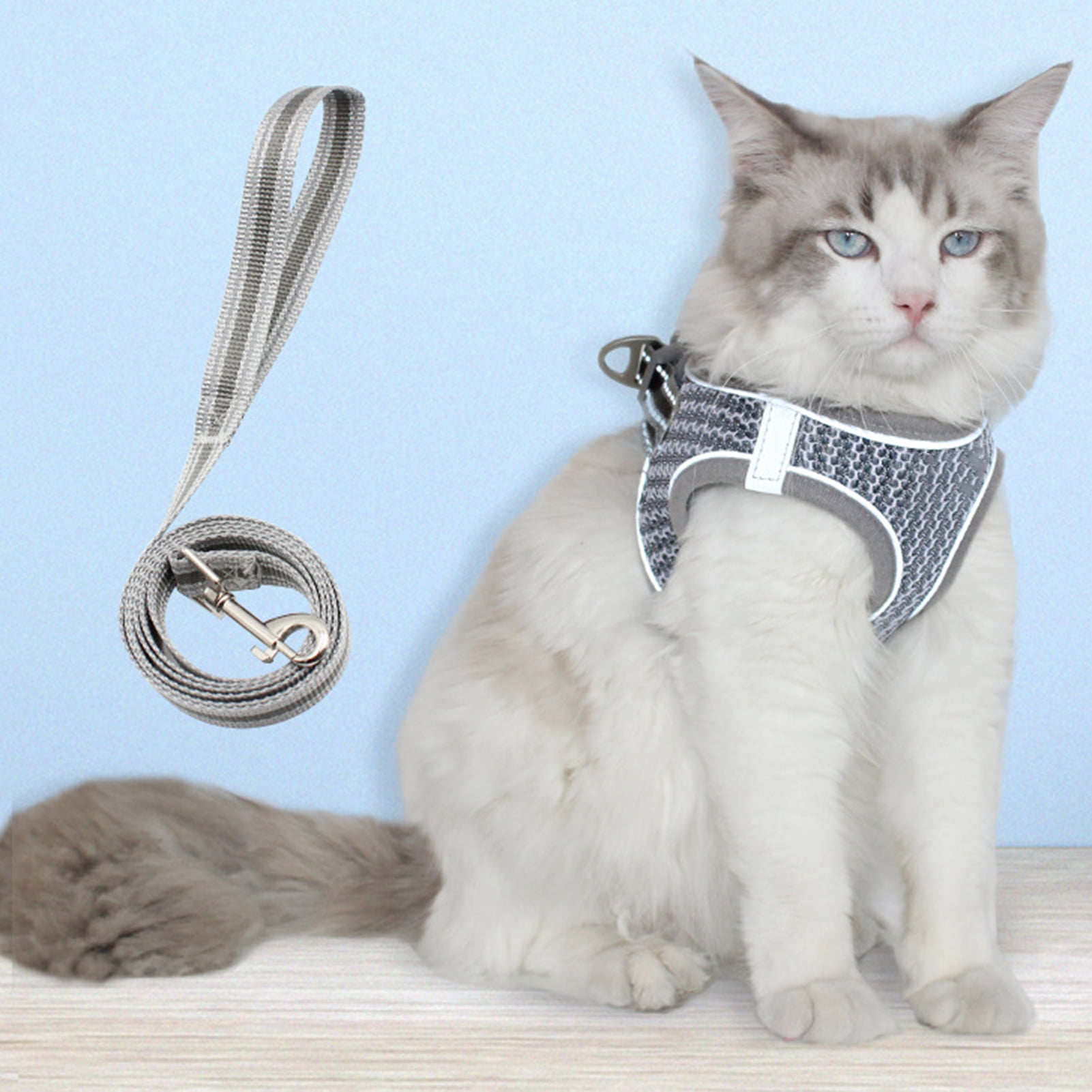 Xeyise 360 Degree Adjustable Reflective Chest Strap Walking Harness ...