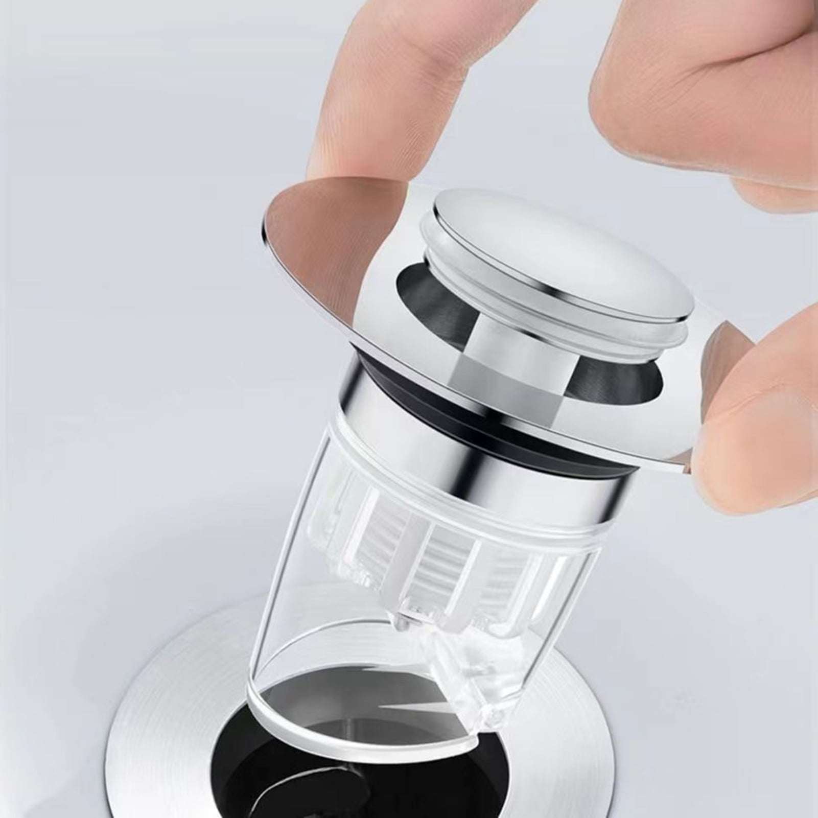 Xeyise 3Pcs Basin Drain Filter Self-gravity Good Sealing Anti-odor ...