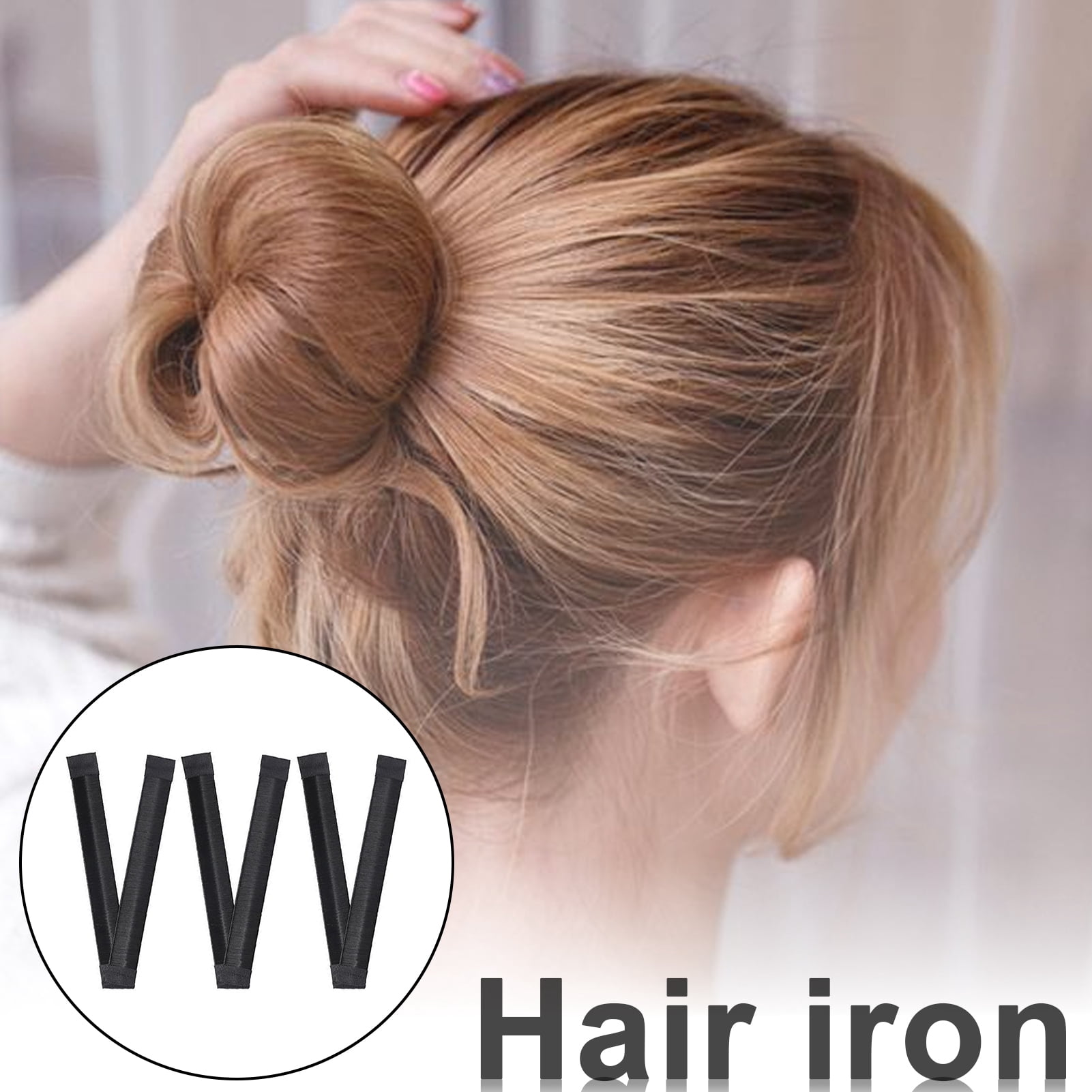 Xeyise 3Pcs Hair Bun Maker Hair Curler Deft Bun Twister Shaper Long ...