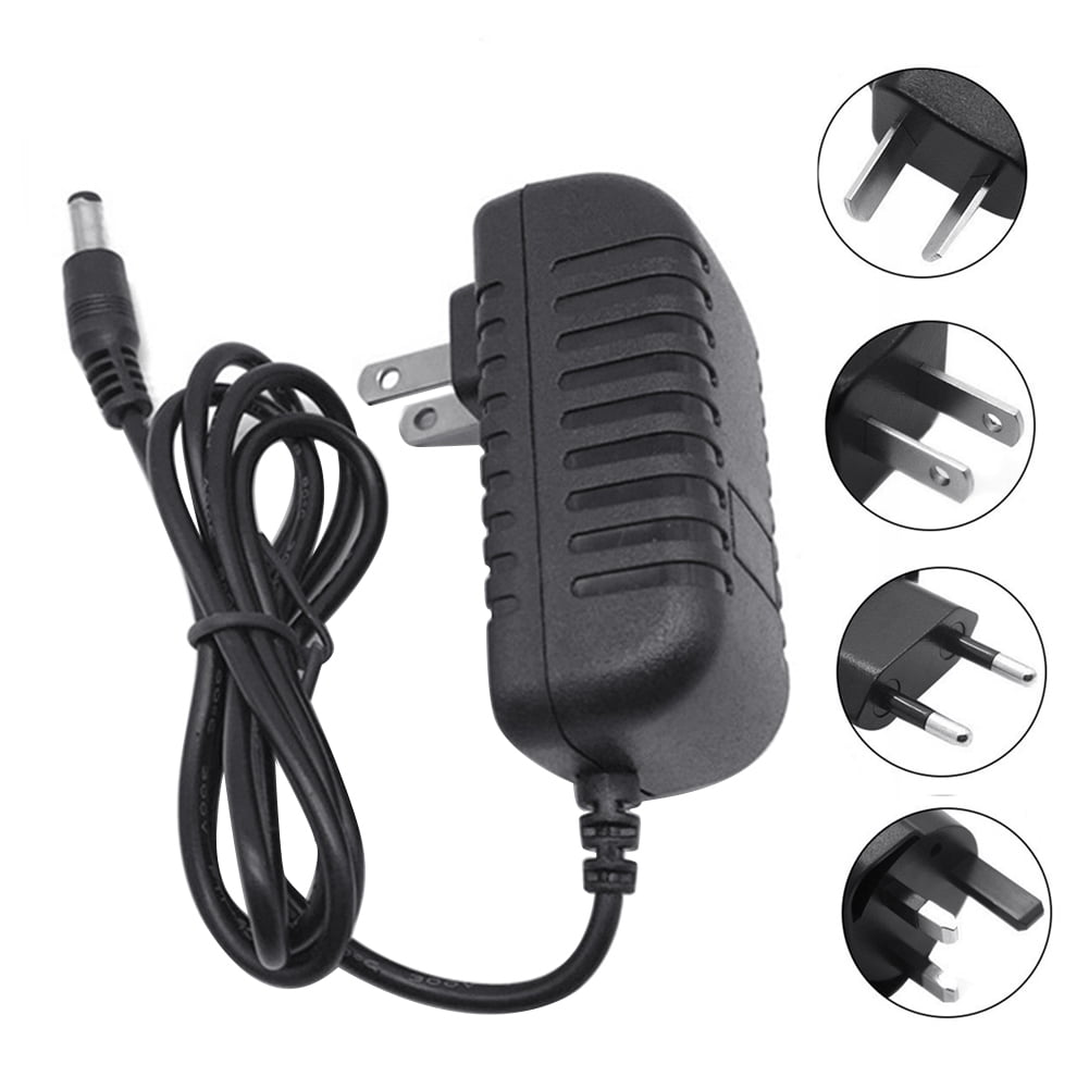 Xeyise 5.5x2.5mm Interface AC 100-240V to DC 12V 2A Power Adapter ...