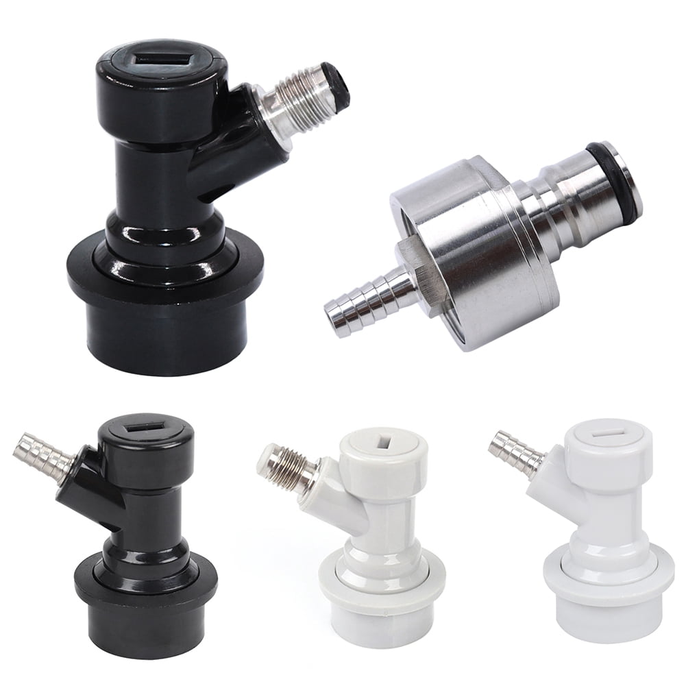 Xeyise Brew Beer Ball Lock Keg Disconnect Barbed Threaded Dispenser ...