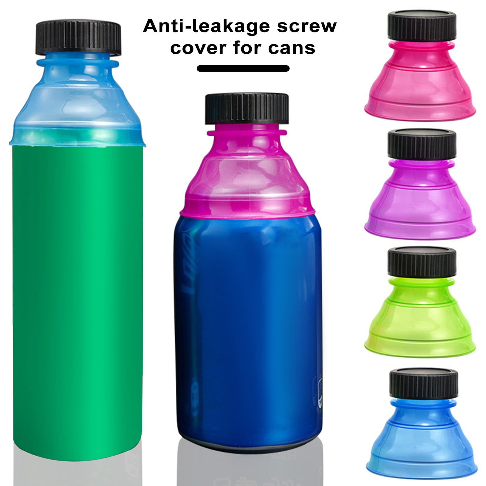 Xeyise Can Leakproof Cover Reusable Beverage Can Lid Beer Can Lid Top Protector Leak Proof Good ...