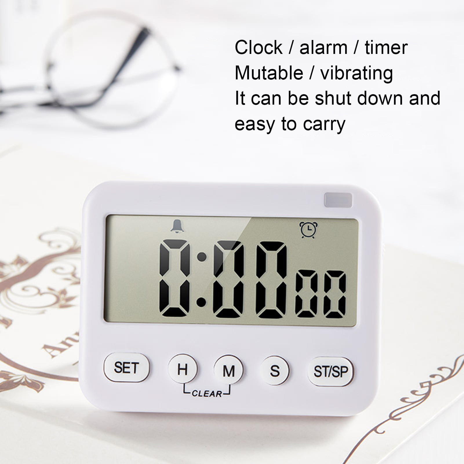 Xeyise Cooking Timer Management 3-in-1 Multi-purpose Long Lasting ...