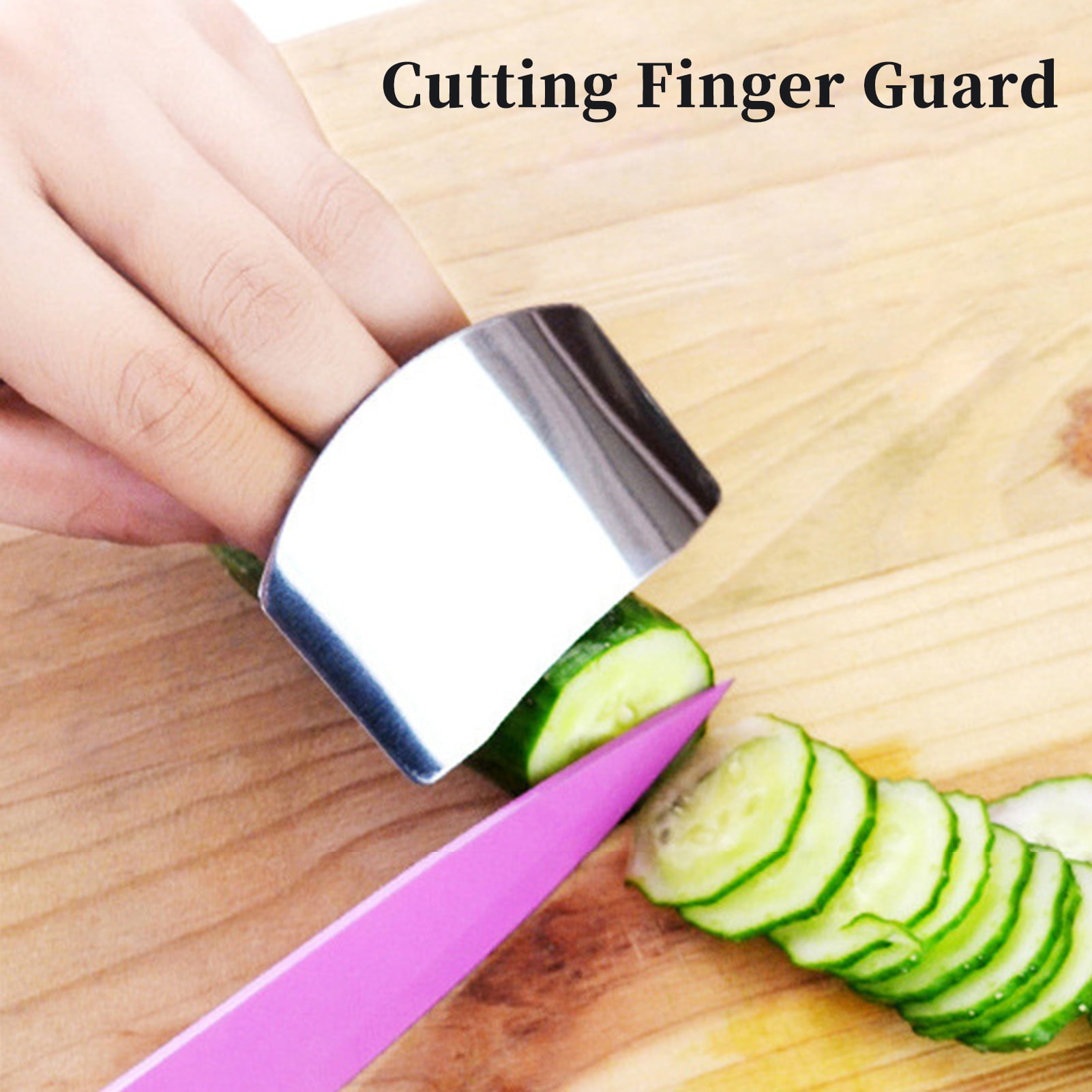 Xeyise Cutting Finger Guard Heavy Duty Stainless Steel Dicing Chopping ...
