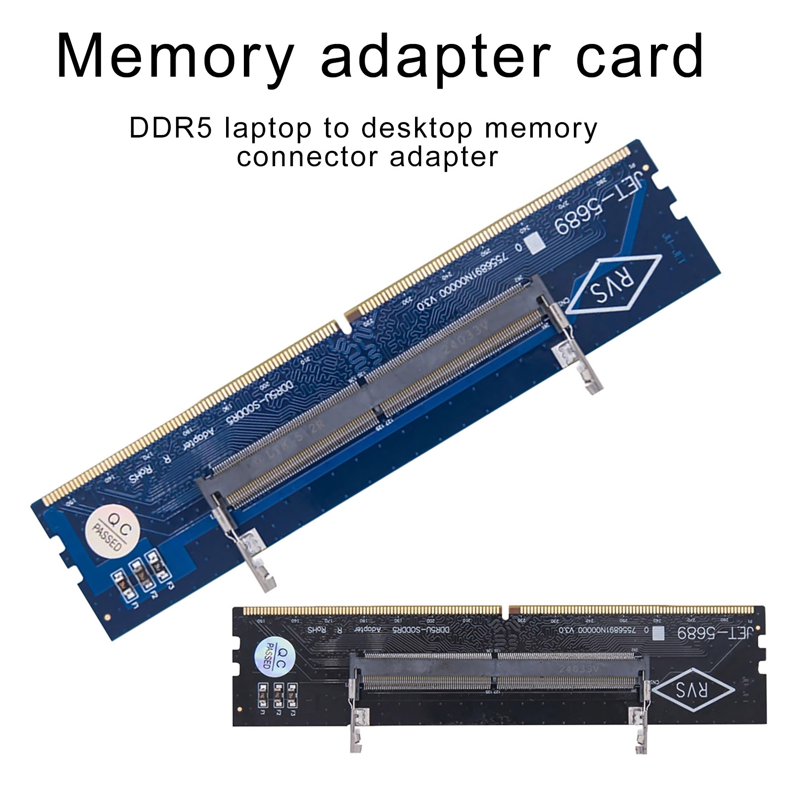 Xeyise Ddr5 Notebook Desktop Memory Ram Connector Adapter Overcurrent