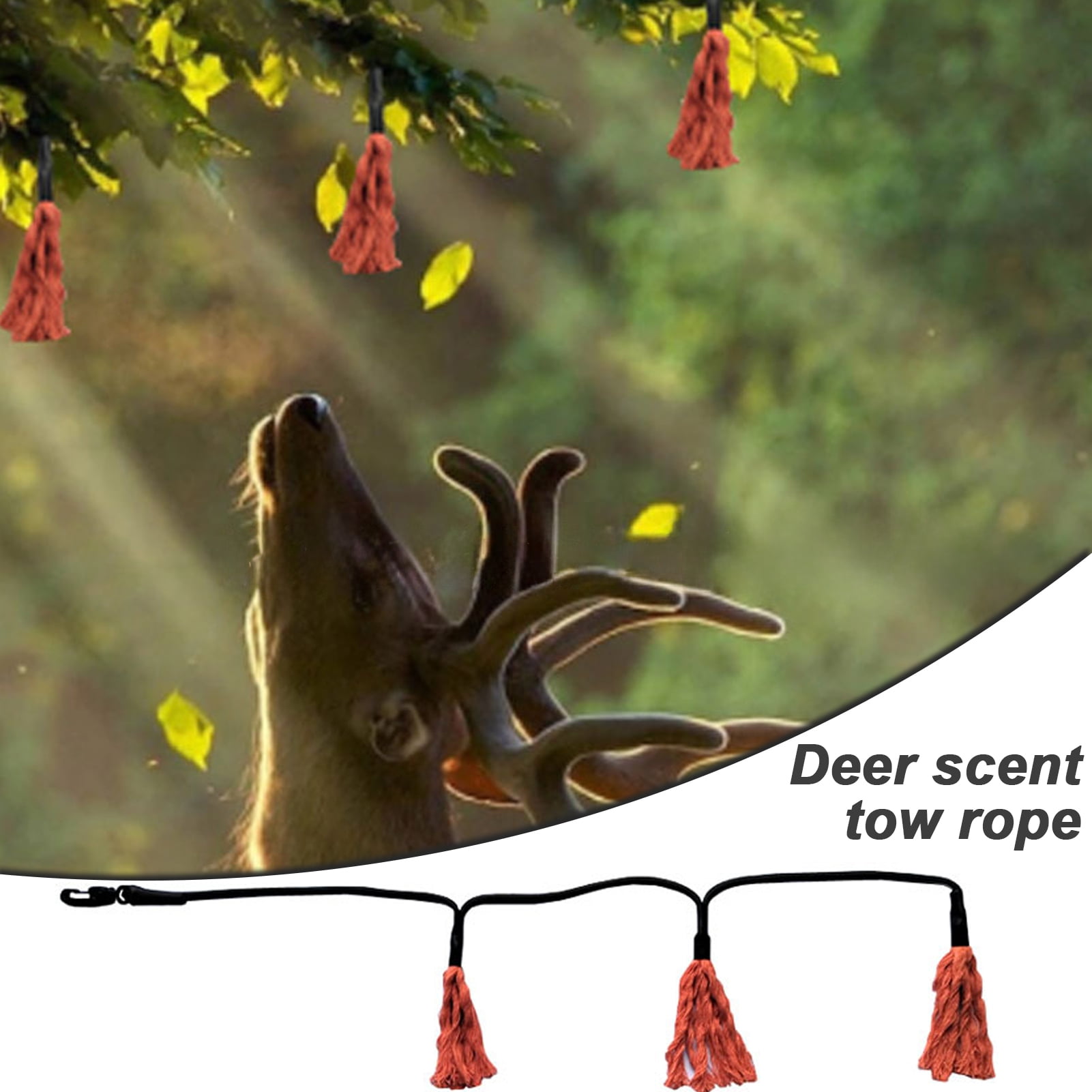 Xeyise Deer Scent Drag Line Outdoor Hunting Scent Applicator Drag Rope ...