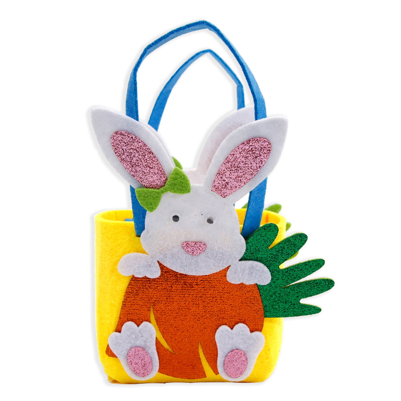 Xeyise Easter Handbag Material Kit Bunny Carrot Chick Colorful Egg DIY ...