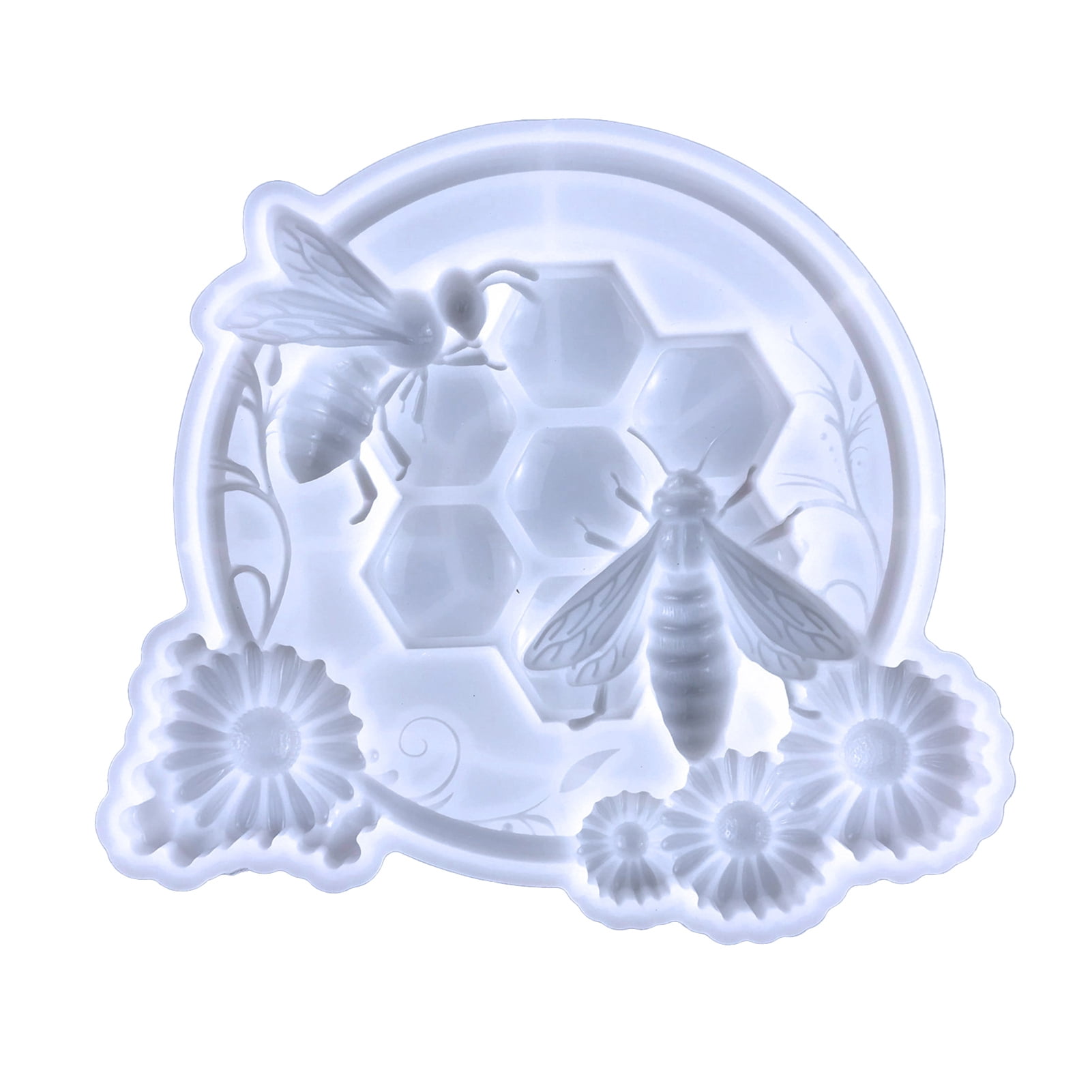 Xeyise Epoxy Resin Mold Homemade Easy Release Non-sticky Clear Texture Multifunctional Wall ...