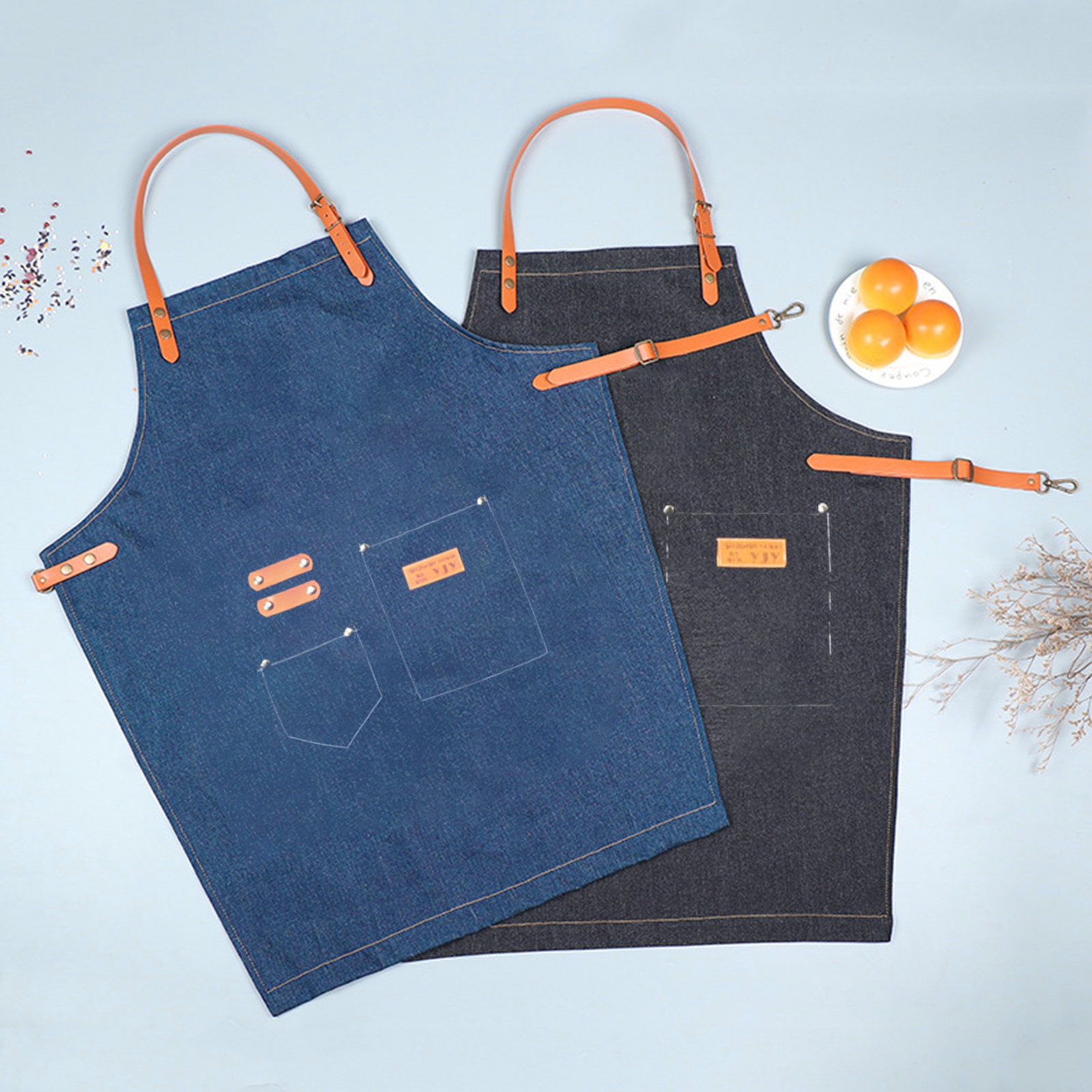 Xeyise Flexible Kitchen Apron Shrinkage-proof Canvas Anti-deformed ...