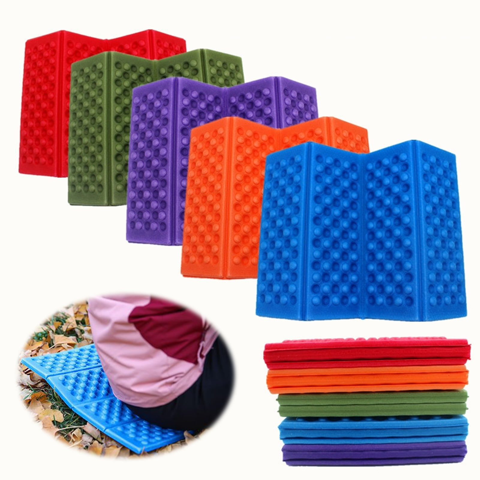 Xeyise Folding Seat Cushion Waterproof Portable Thick Heat And Cold ...