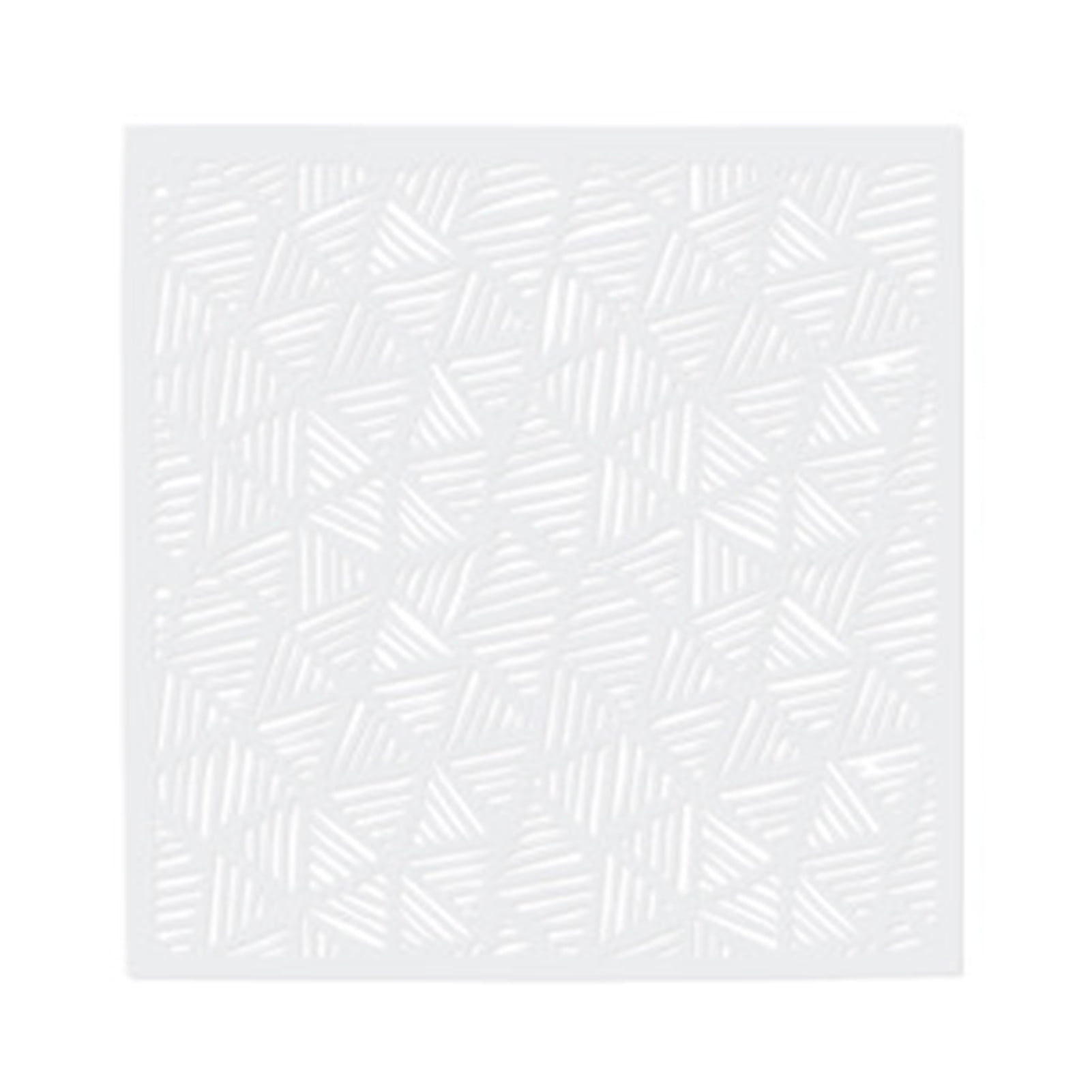 Xeyise Geometric Pattern Cake Decoration Template Washable PET ...