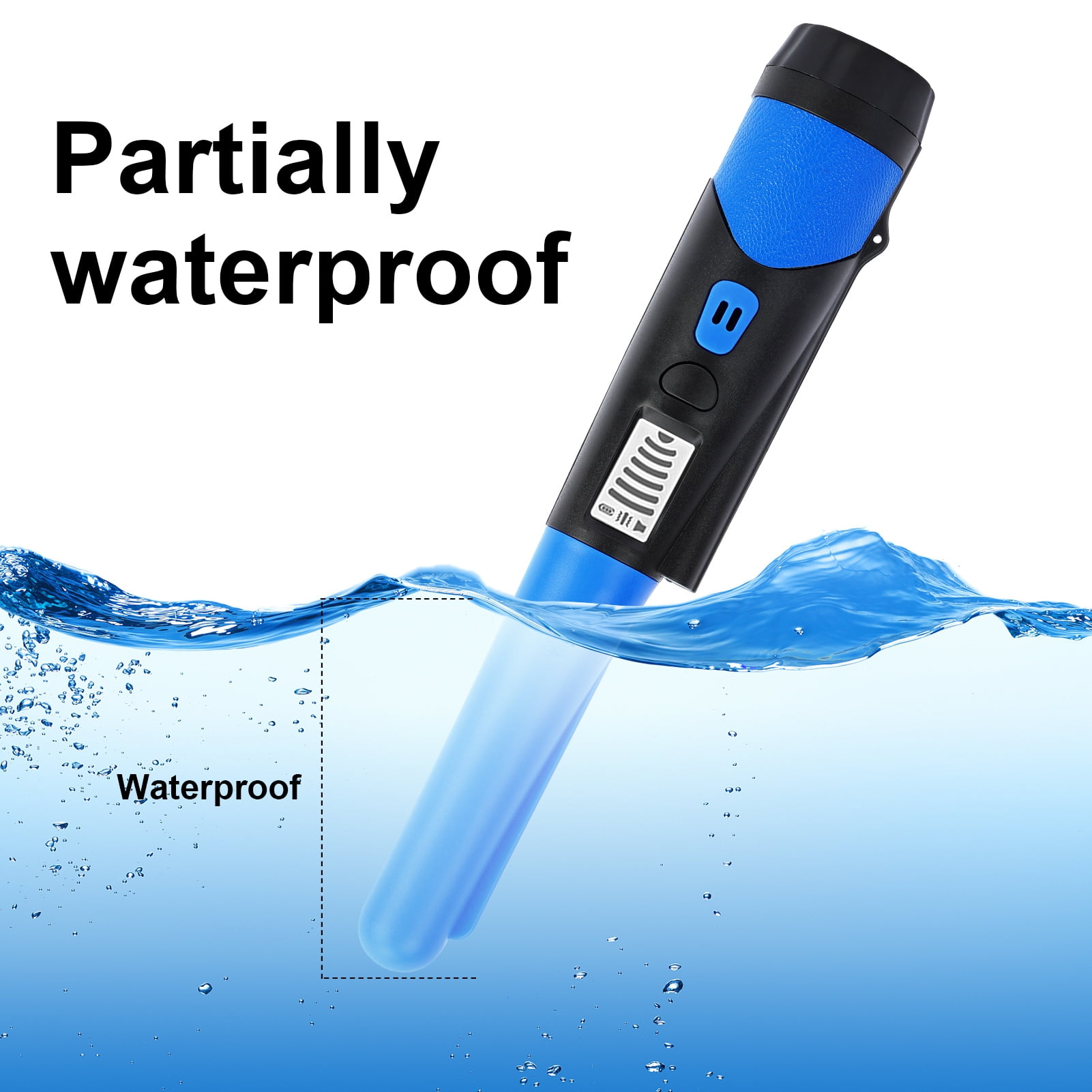 Xeyise Hand Metal Detector Portable 3 Alarm Modes 360 Degree Detecting ...