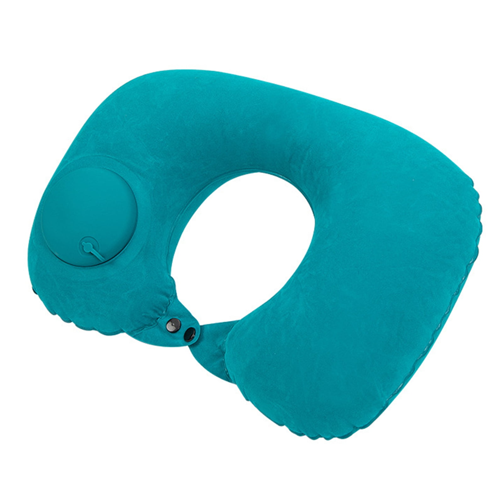 Xeyise Inflatable U-shaped Pillow Portable Adjustable Double-Buckle ...