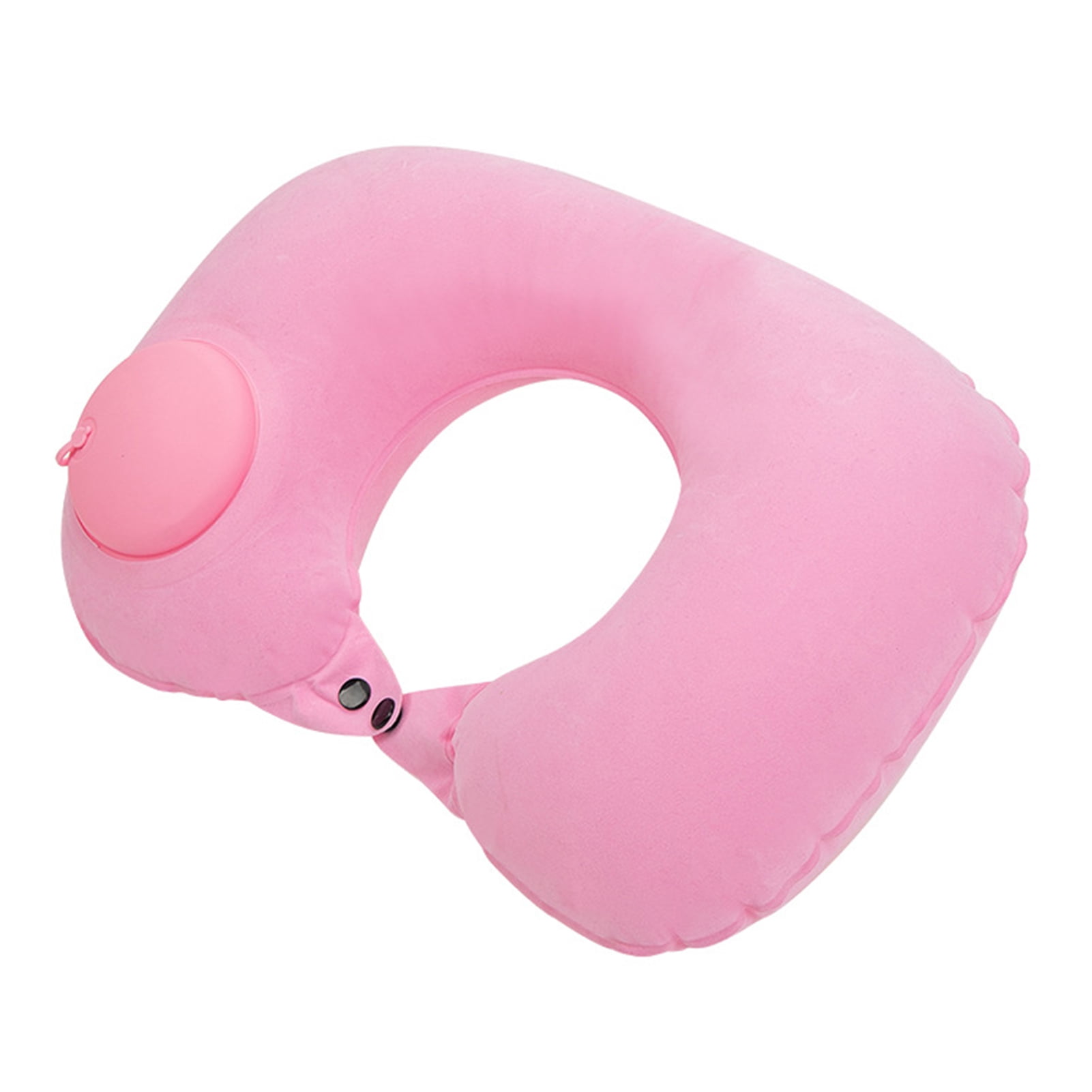 Xeyise Inflatable U-shaped Pillow Portable Adjustable Double-Buckle ...
