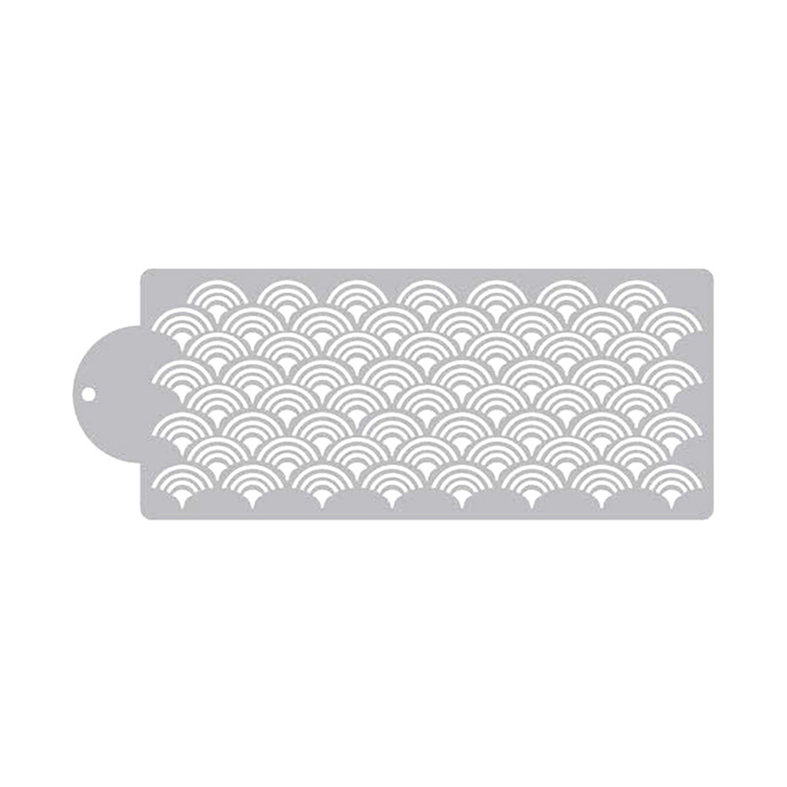 Xeyise Irregular Pattern Cake Decoration Template DIY PET Multi-purpose ...
