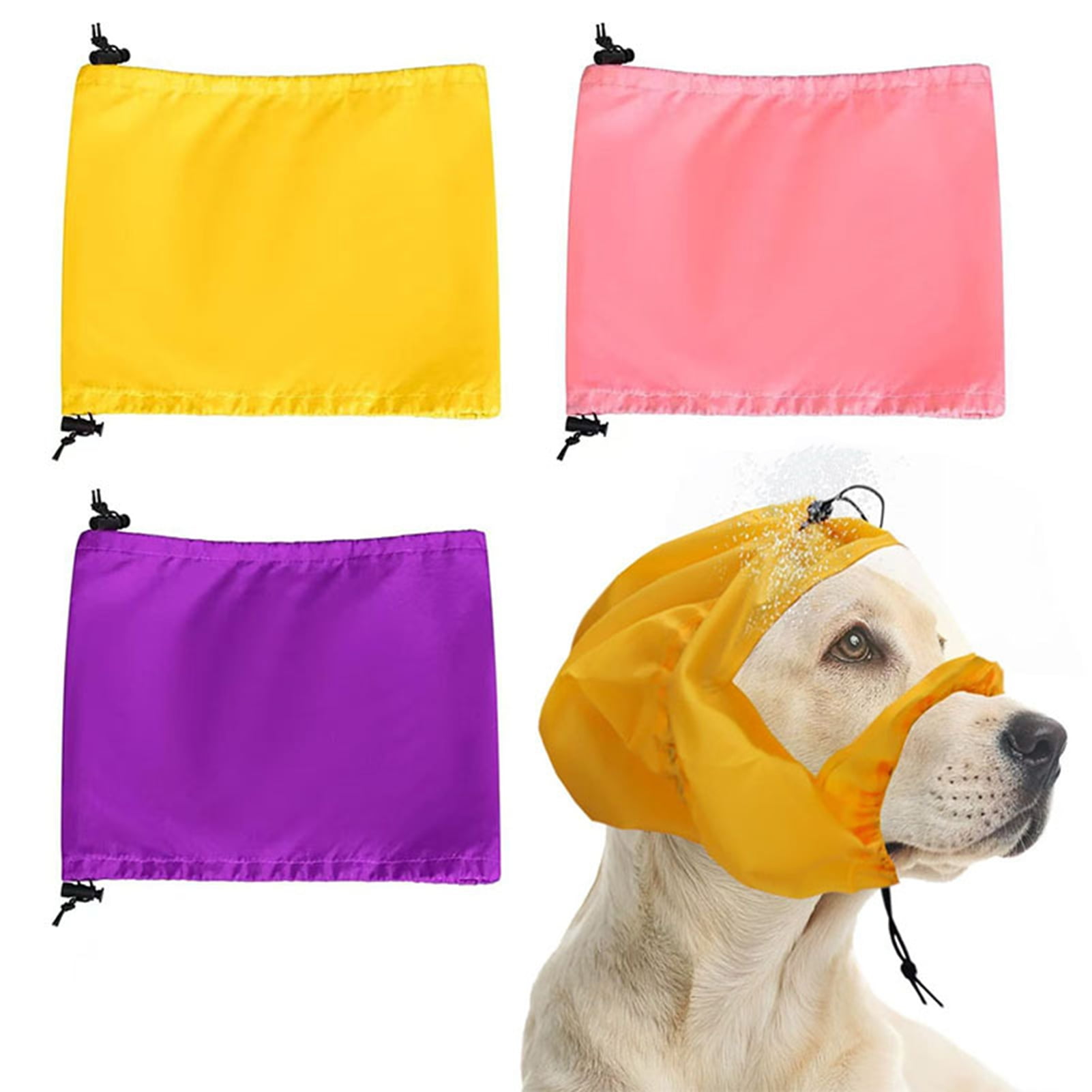 Xeyise Pet Bath Cap with Ear Protection Overhanging Shower Hat for Cats ...