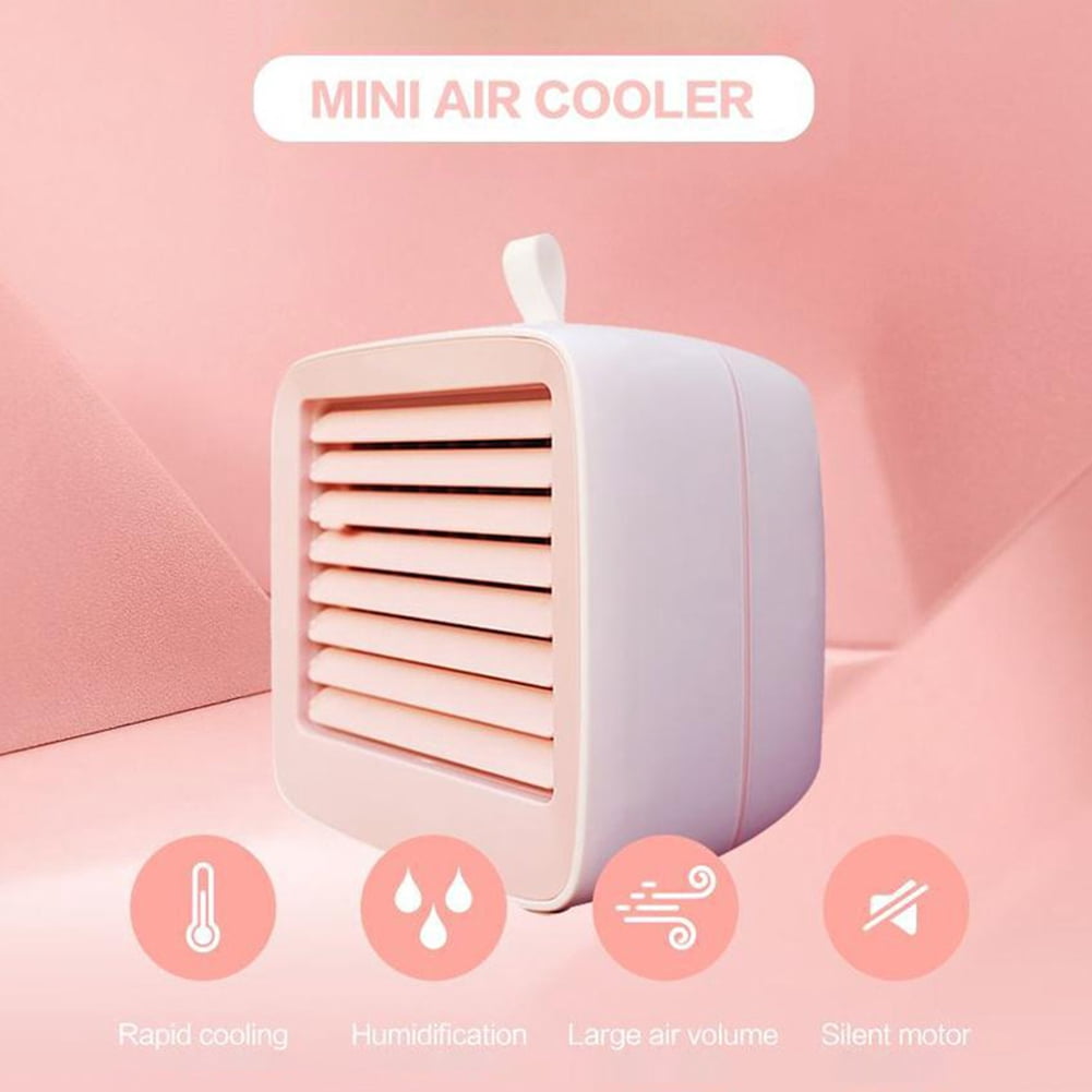Xeyise Portable Home Office Noiseless Humidifier Cooling Fan Air ...