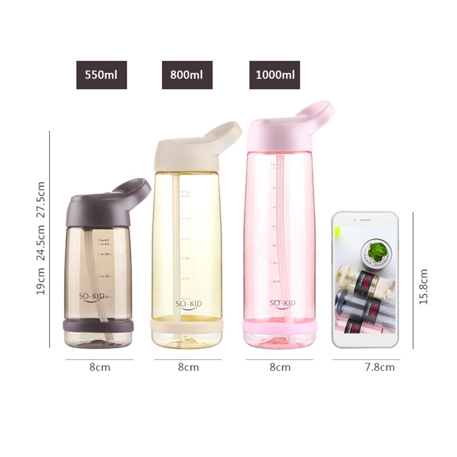 Xeyise Portable Large Capacity with Handle Outdoor Kettle Sports ...