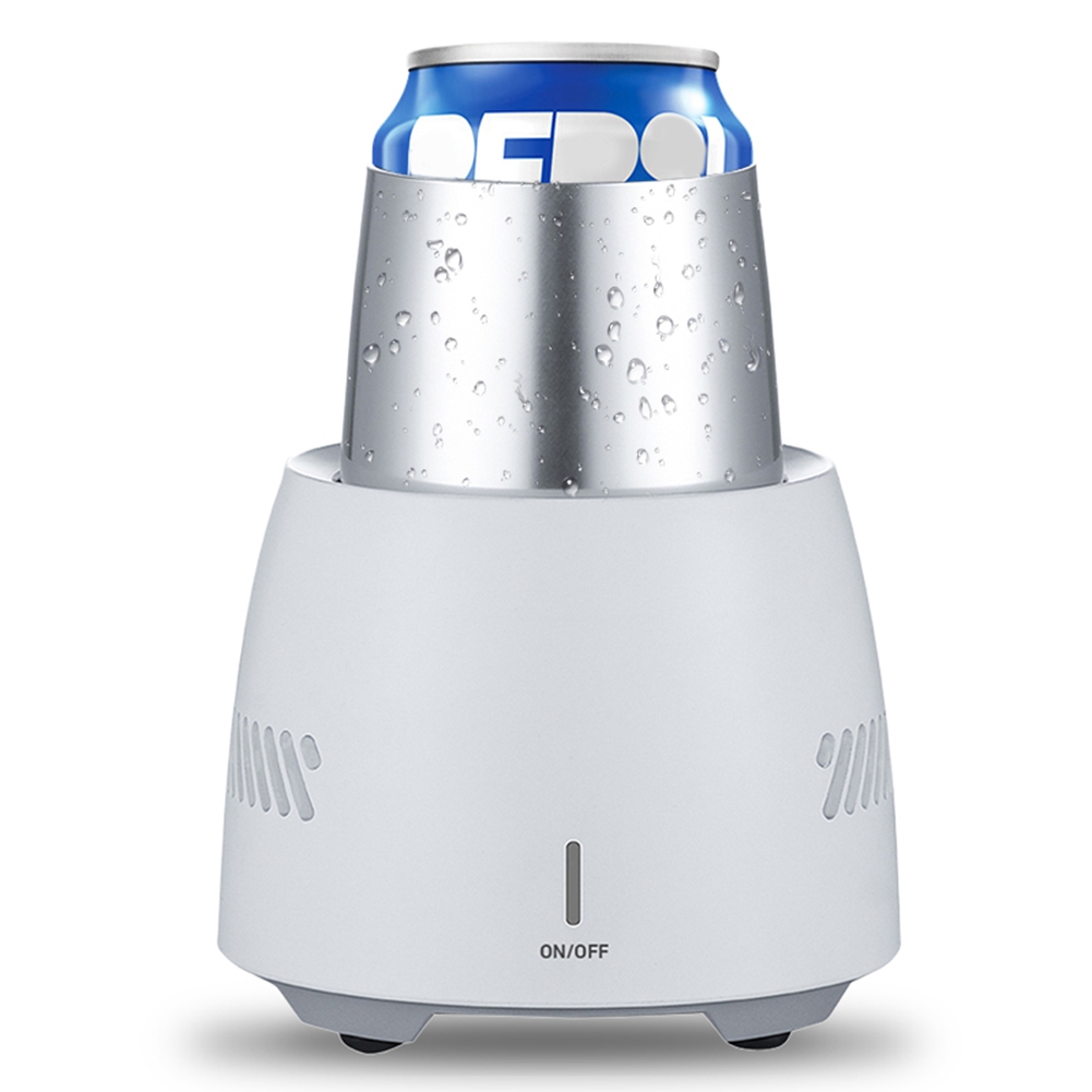 Xeyise Portable Mini Electric Drink Cooler Cup Car Home Summer Instant ...