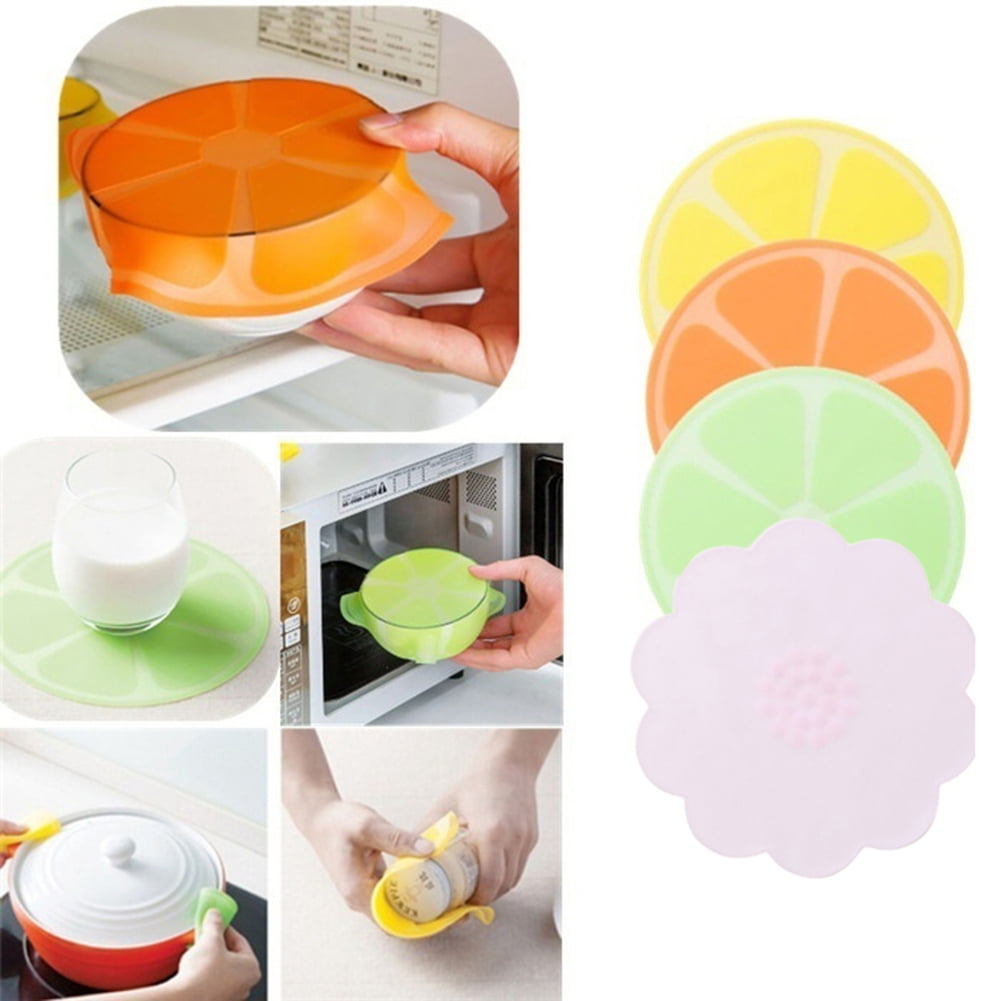 Xeyise Reusable Silicone Stretch Lid Bowl Seal Cover Food Fresh Keeping ...