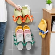 Waterproof Transparent Strong Load Bearing Space-saving Slippers Rack ...