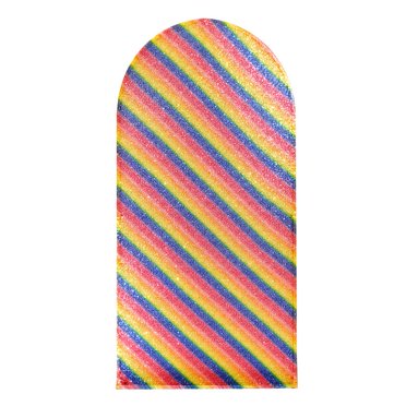 Wedding Arch Cover 7.2FT Arch Backdrop Cover Round Top Arch Cover ...