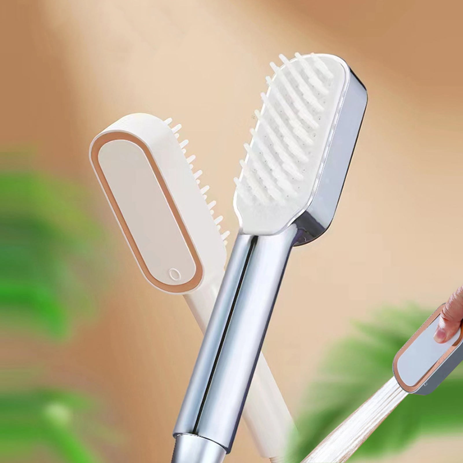 Xeyise Shower Spray Head High Pressure Comb Shape Scalp Massage Large ...