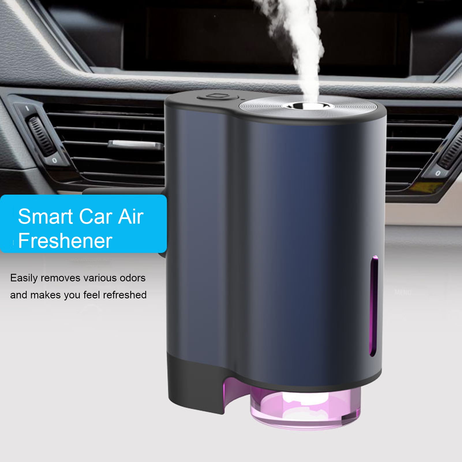 Xeyise Smart Car Air Freshener Intelligent Car Aroma with Projector ...
