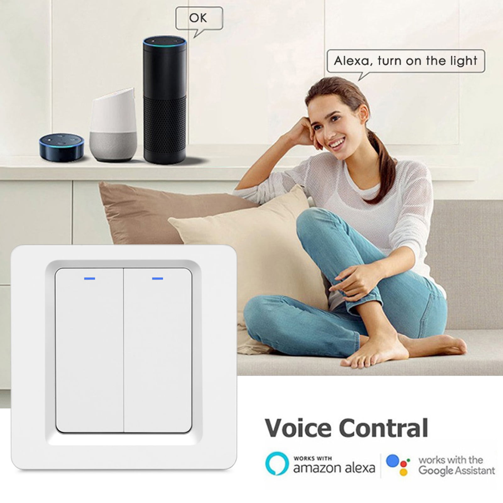 Xeyise Smart Switch Timer Function Intelligent Linkage Easy to Install ...