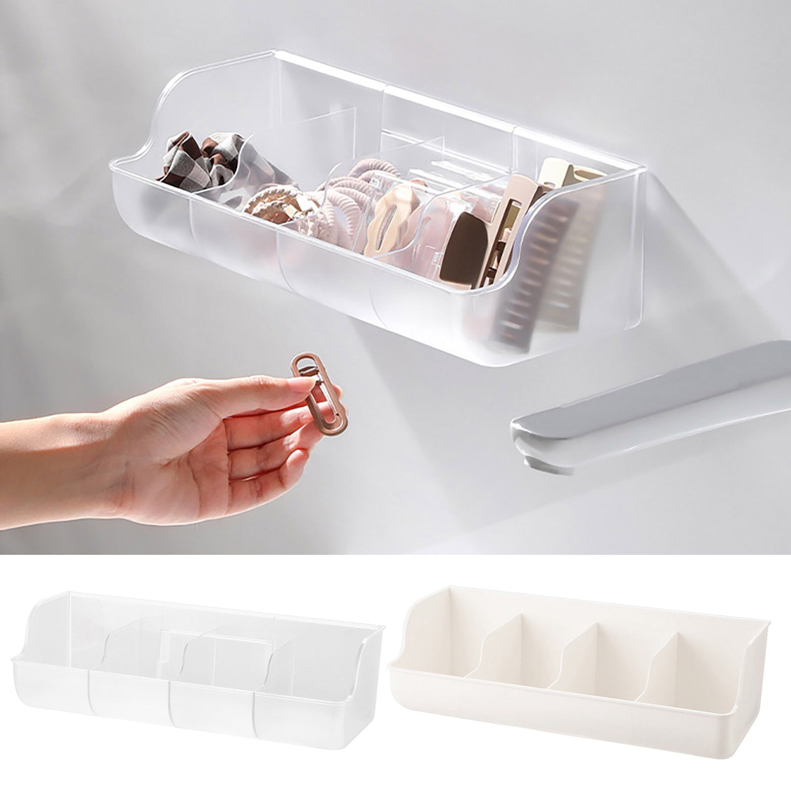 Xeyise Storage Box Seamless Wall-Mounted Easy Installation S-Shaped ...