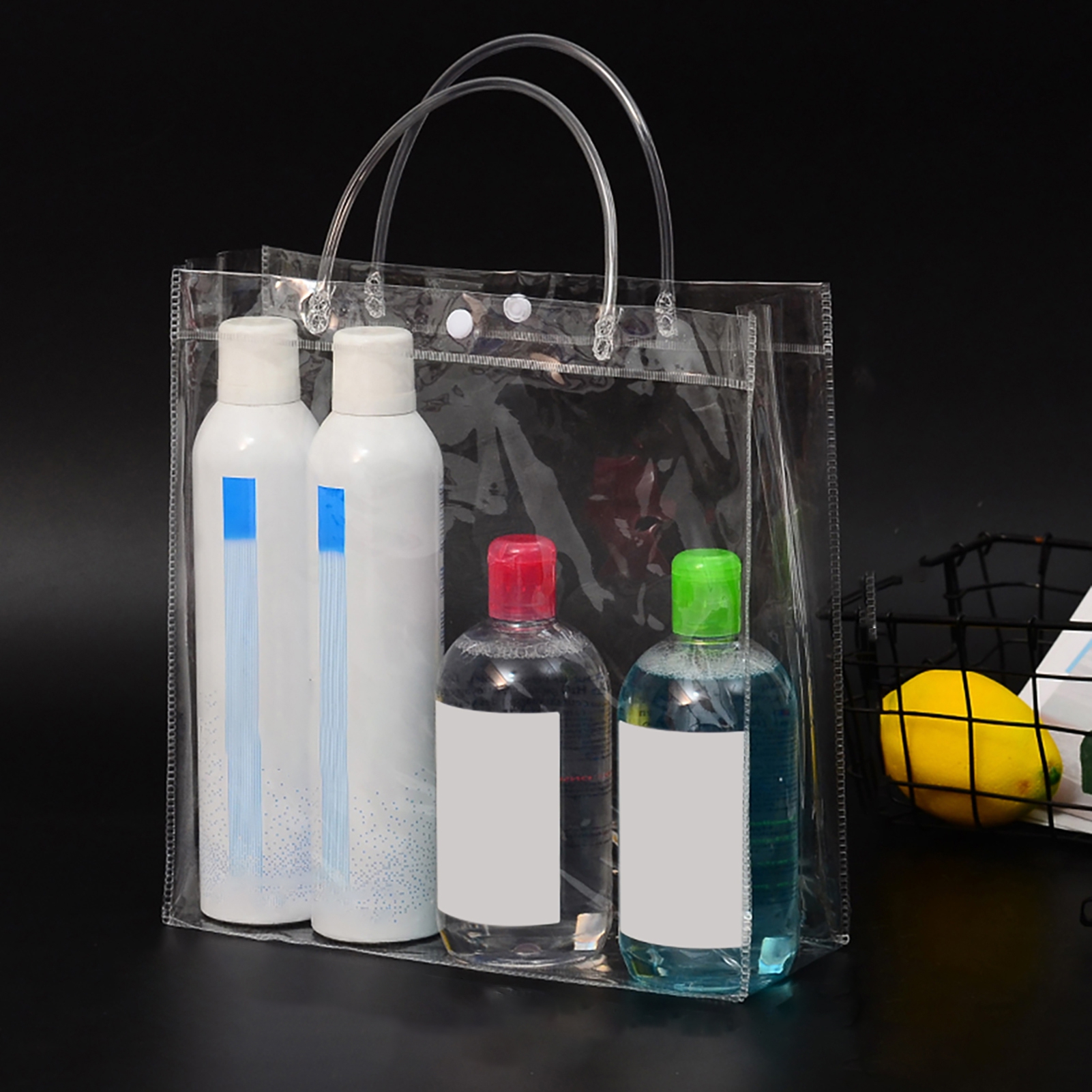 Xeyise Storage Pouch Universal Portable Transparent Transparent Pouch ...