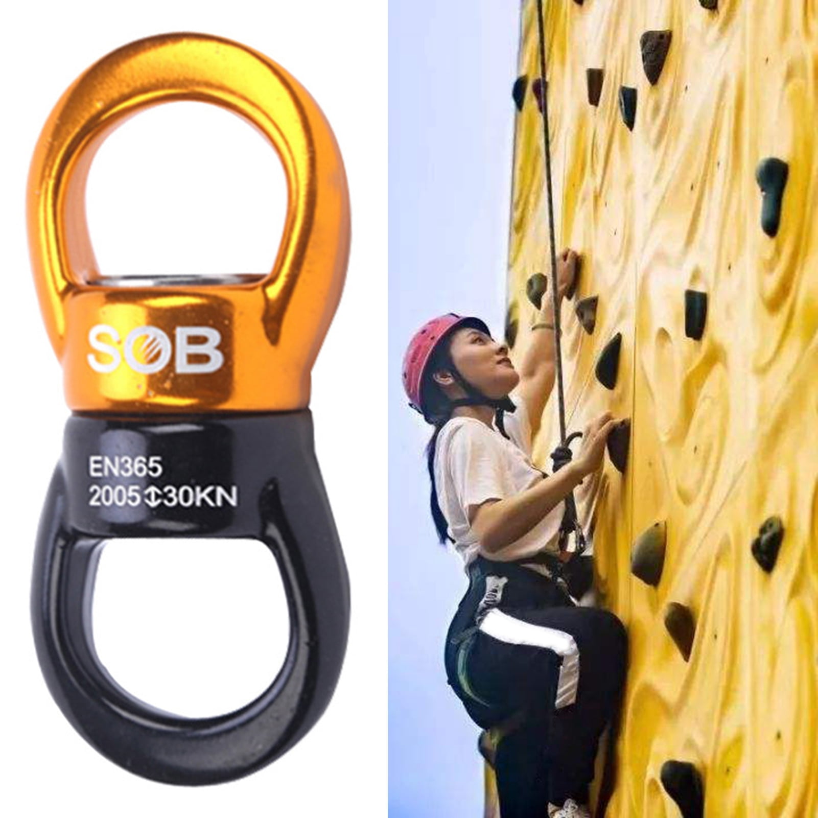 Xeyise Swing Swivel Rotor Connector Hanging Accessory for Climbing ...