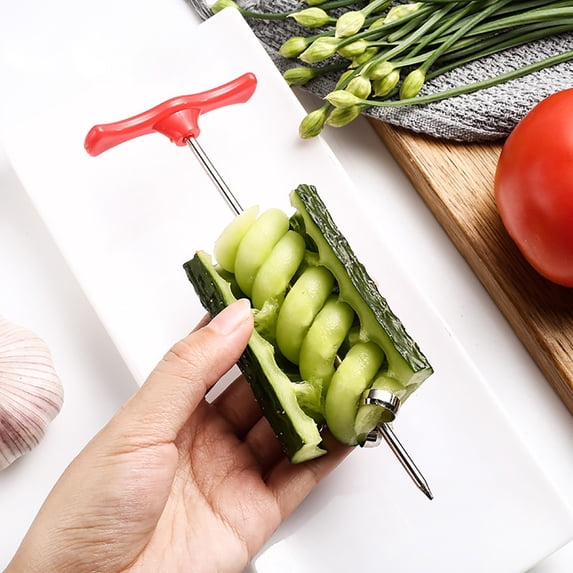 Xeyise Vegetable Spiral Potato Carrot Cucumber Salad Chopper Slicer ...