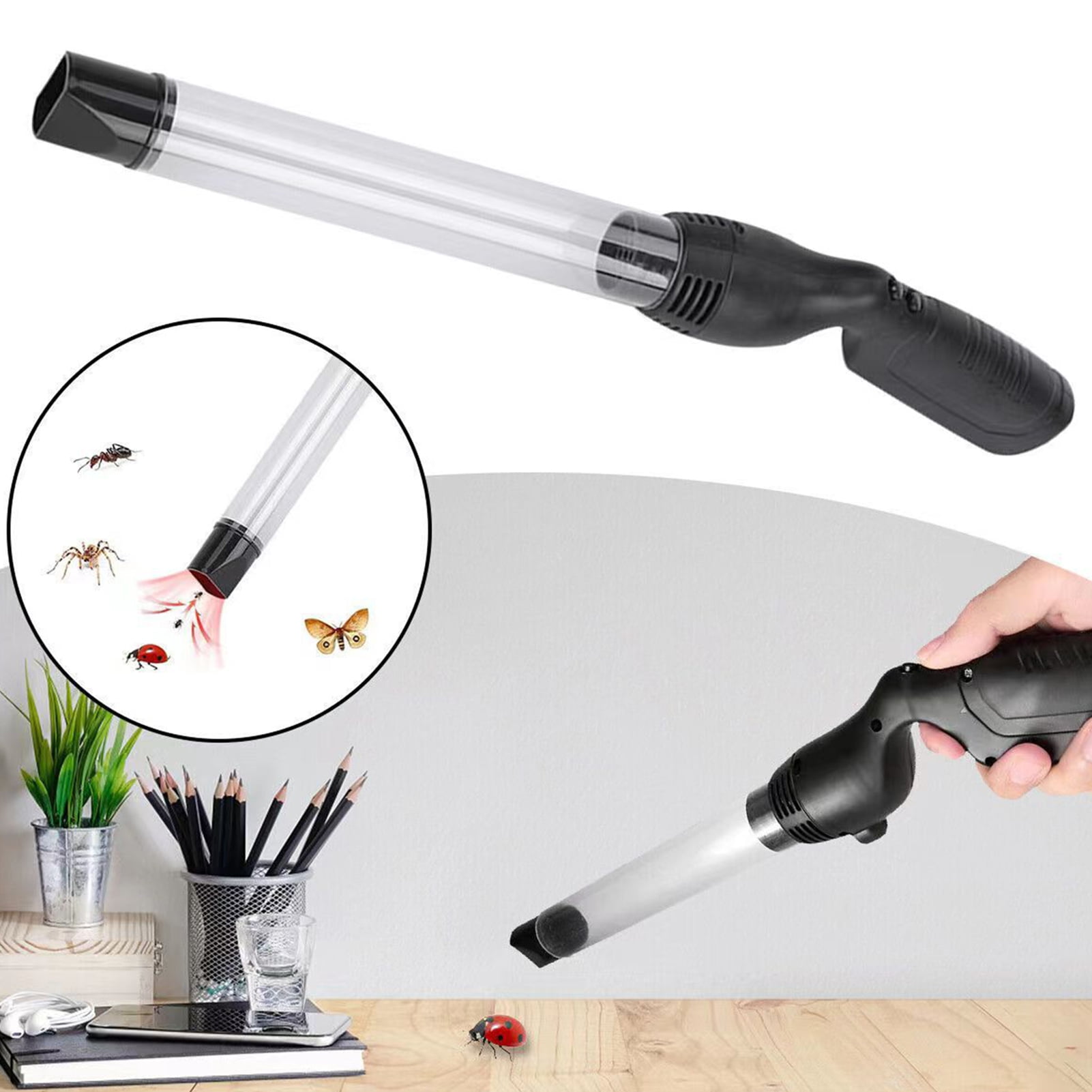 Xeyise Wireless Vacuum Insect Trap Pest Catcher Portable Easy to Use ...