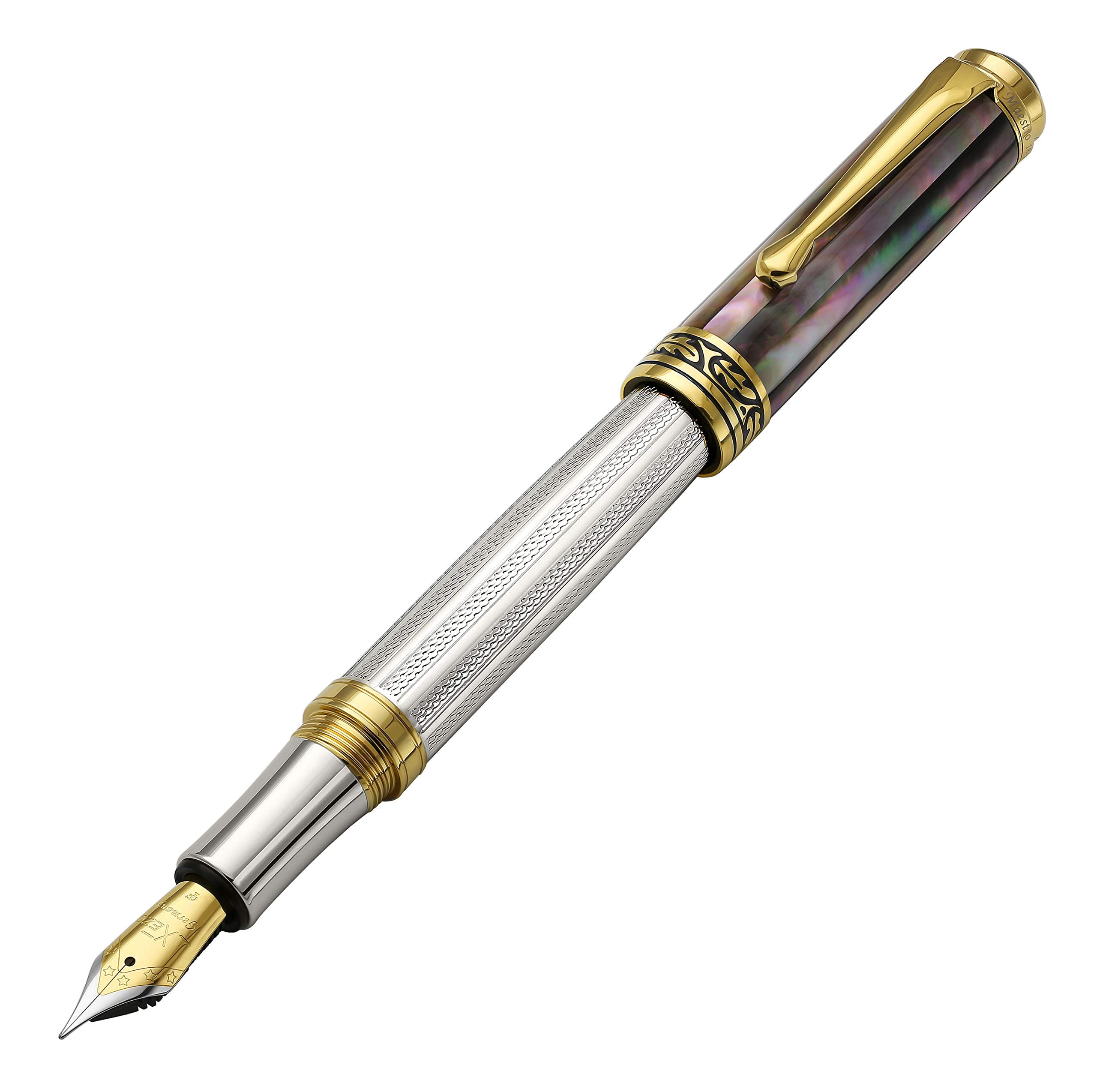 Xezo Maestro Fine/Extra Fine Handcrafted and Serialized Fountain Pen ...