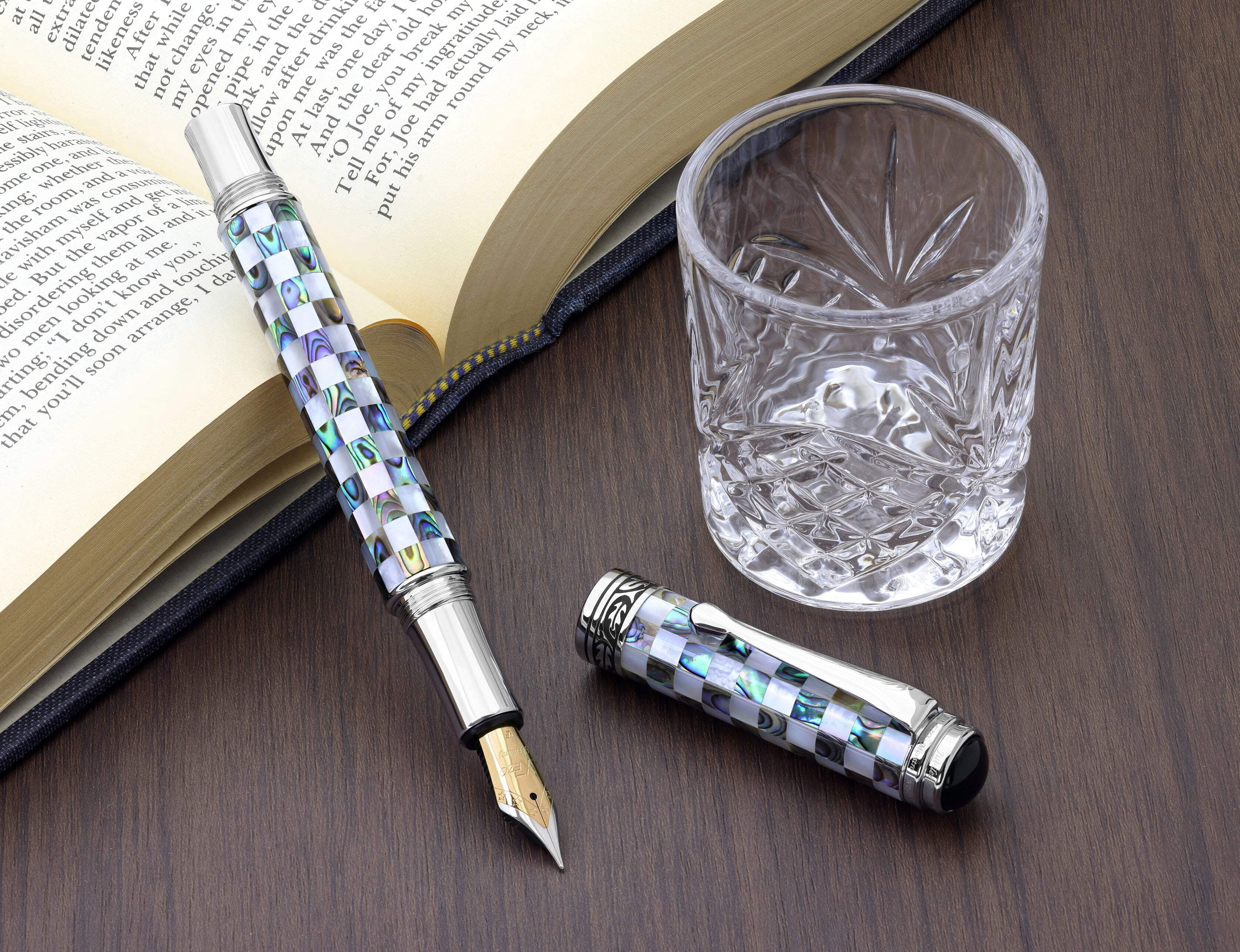 Xezo Maestro® Jubilee Classic of The Ocean Fountain Pen (Fine/Extra ...