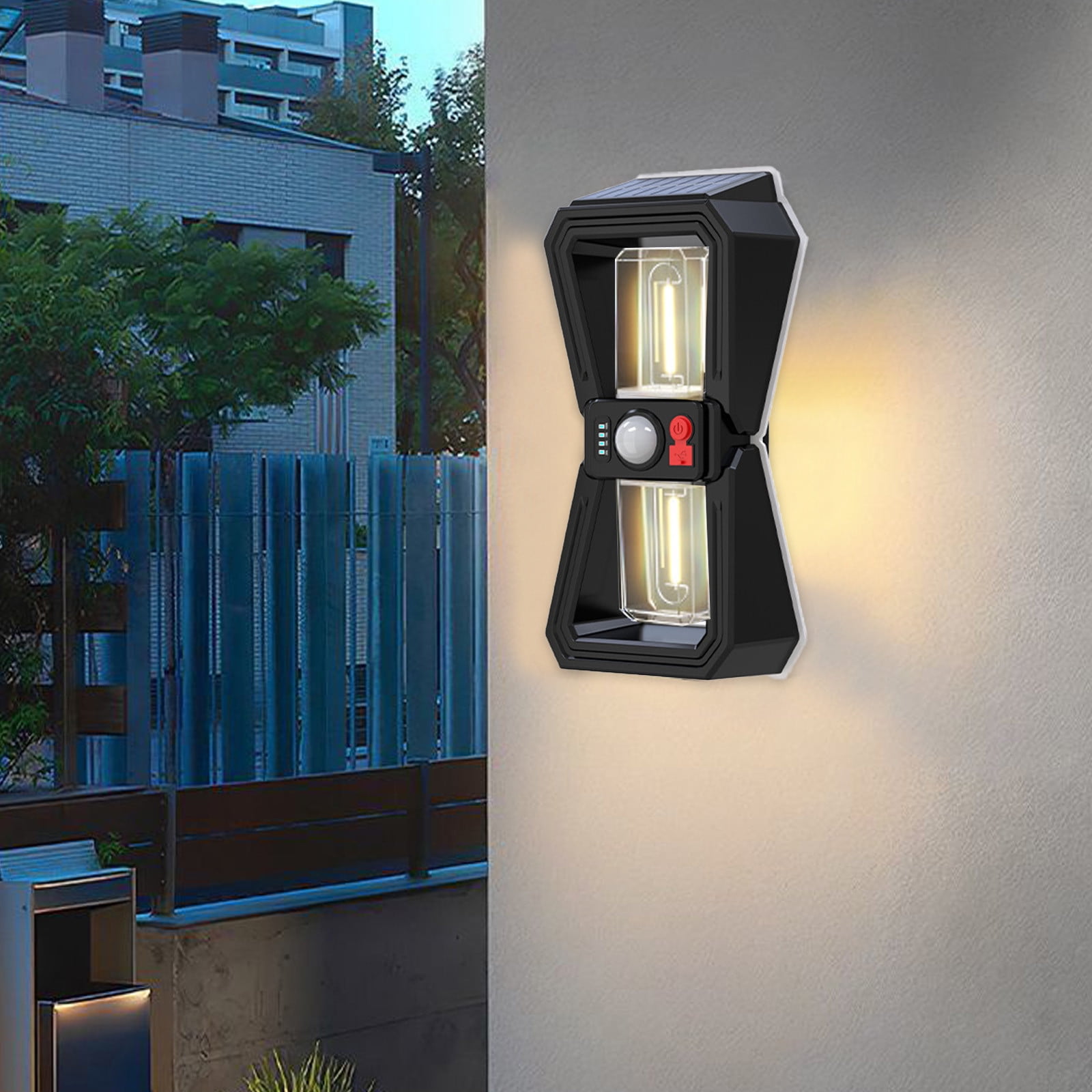 Xfd11yz Solar Outdoor Lights Motion Sensor Solar Powered Lights IP65 ...